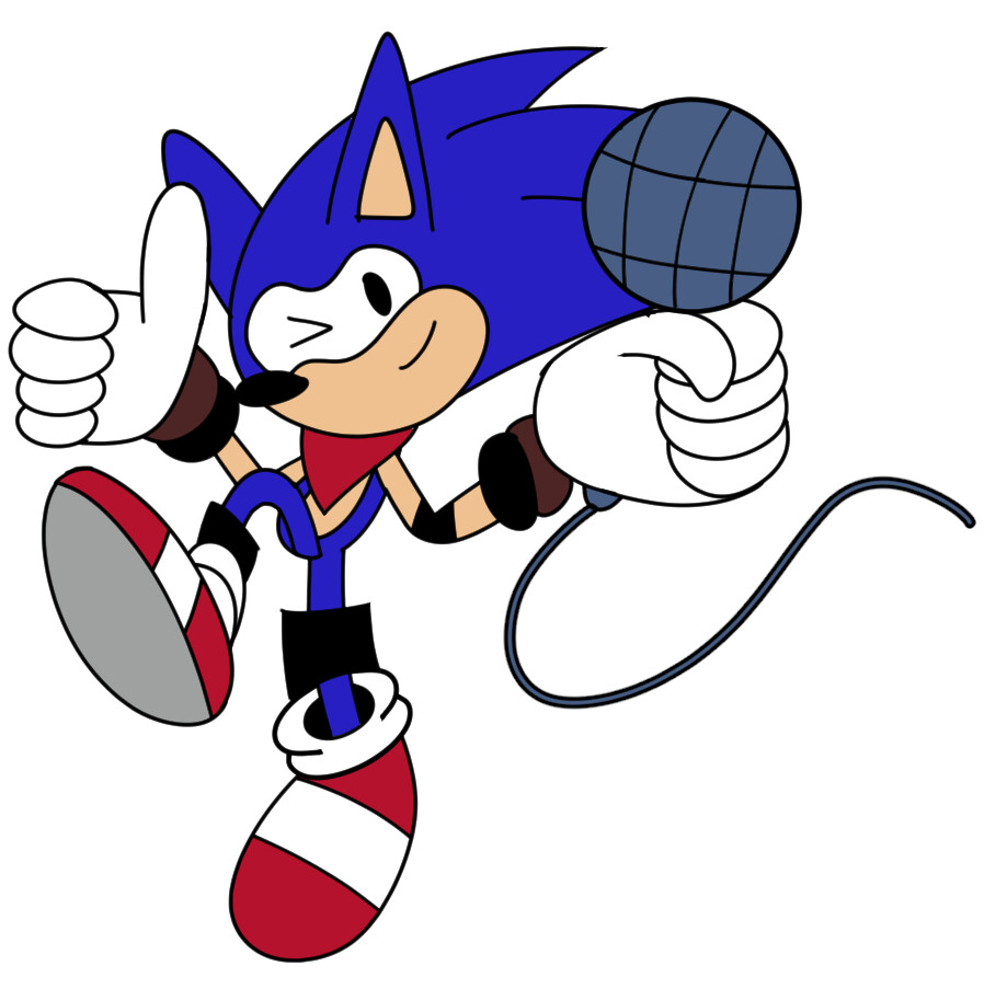 Multicolor The Hedgehog - Friday Night Funkin' Velvania Musical Mayhem