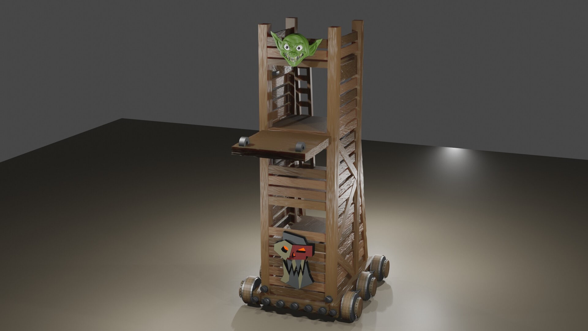 ArtStation - Seige Tower 2021