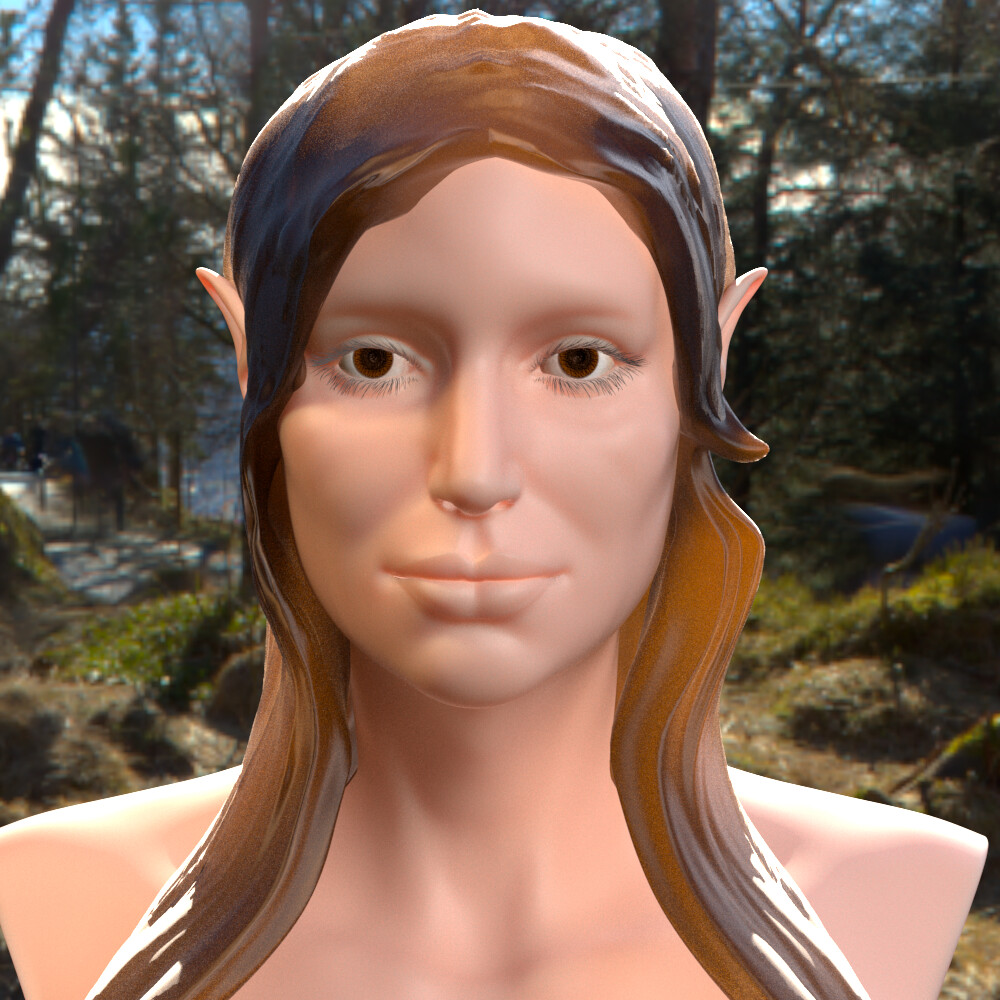 ArtStation - Elf WIP