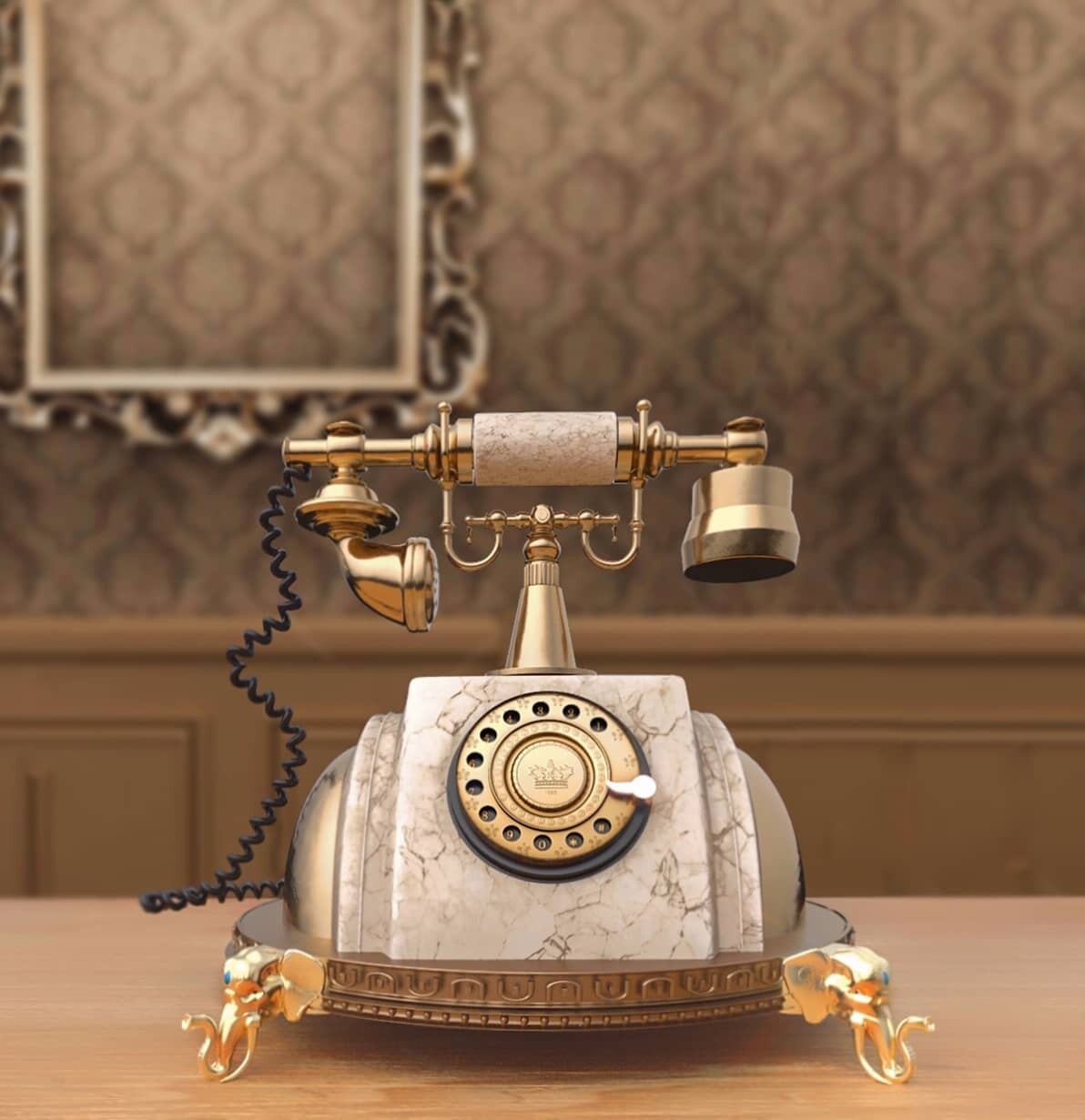 ArtStation - Vintage Telephone