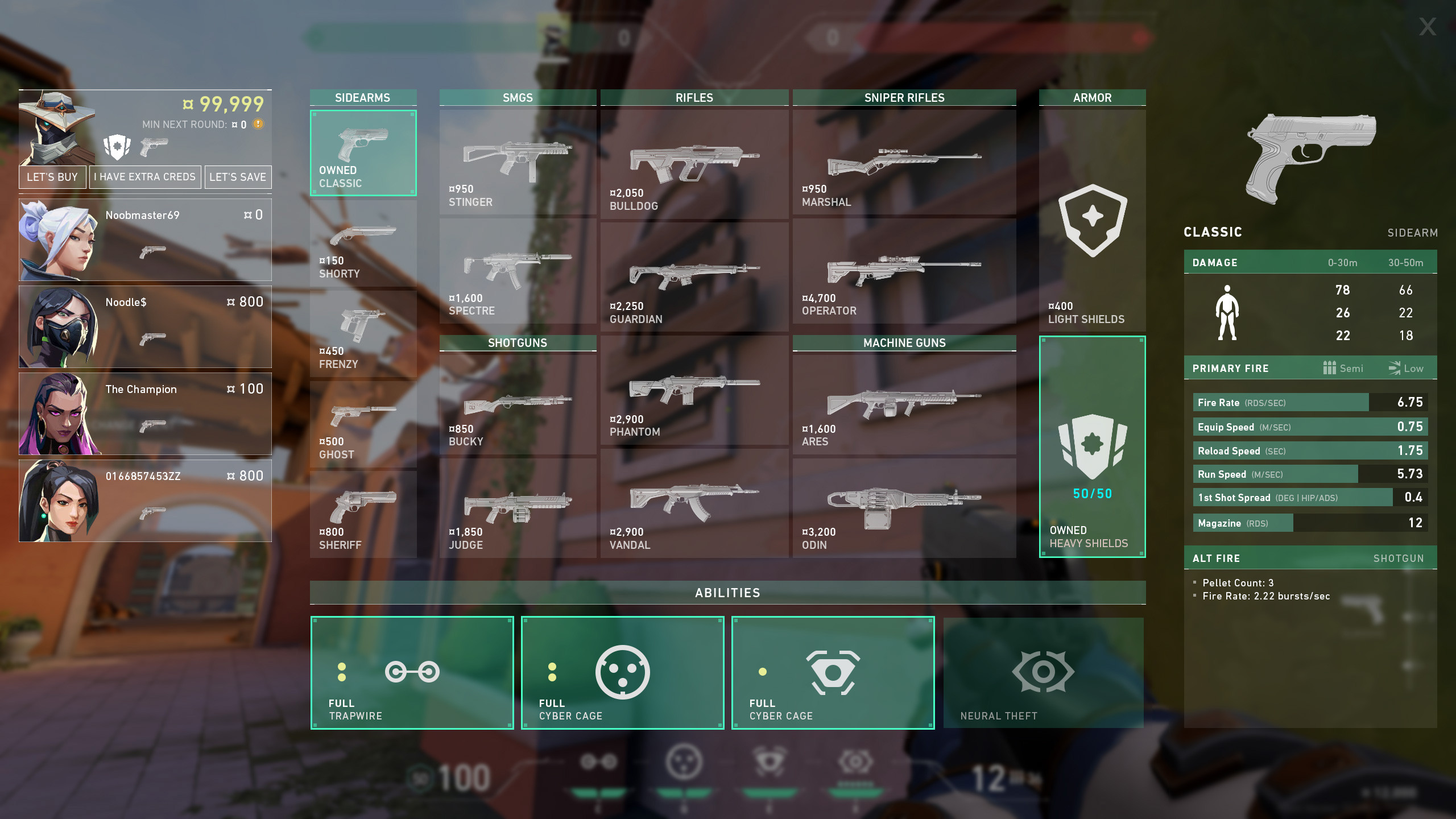 Minh Truong - VALORANT - UI/UX Readjust