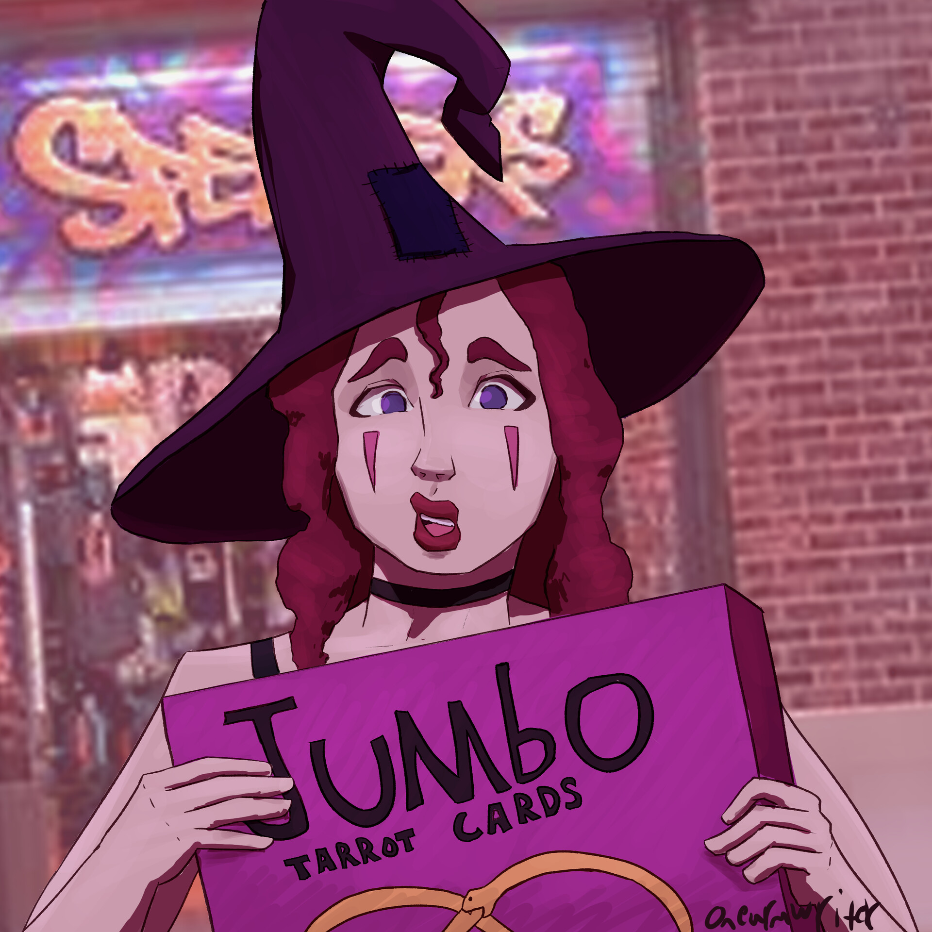 ArtStation - witch day 17