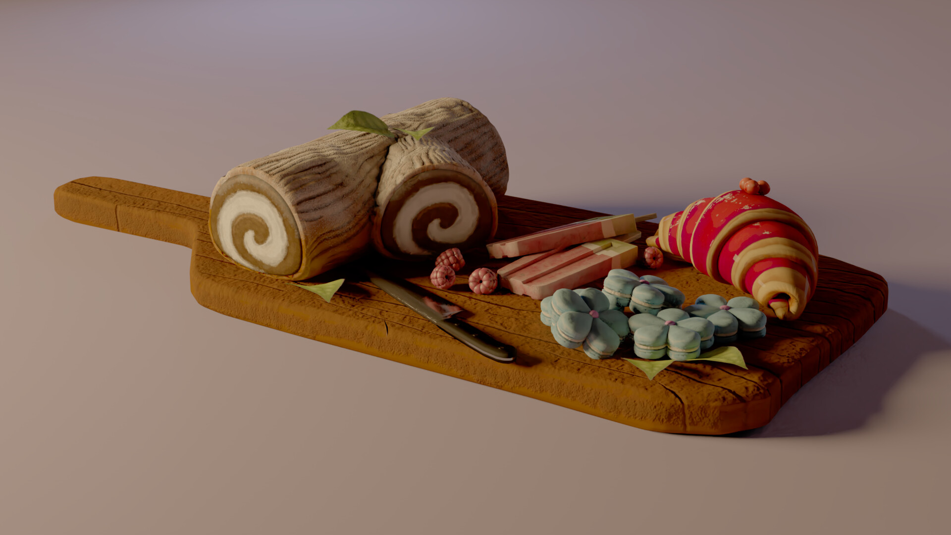 ArtStation - Seasonal Pastries