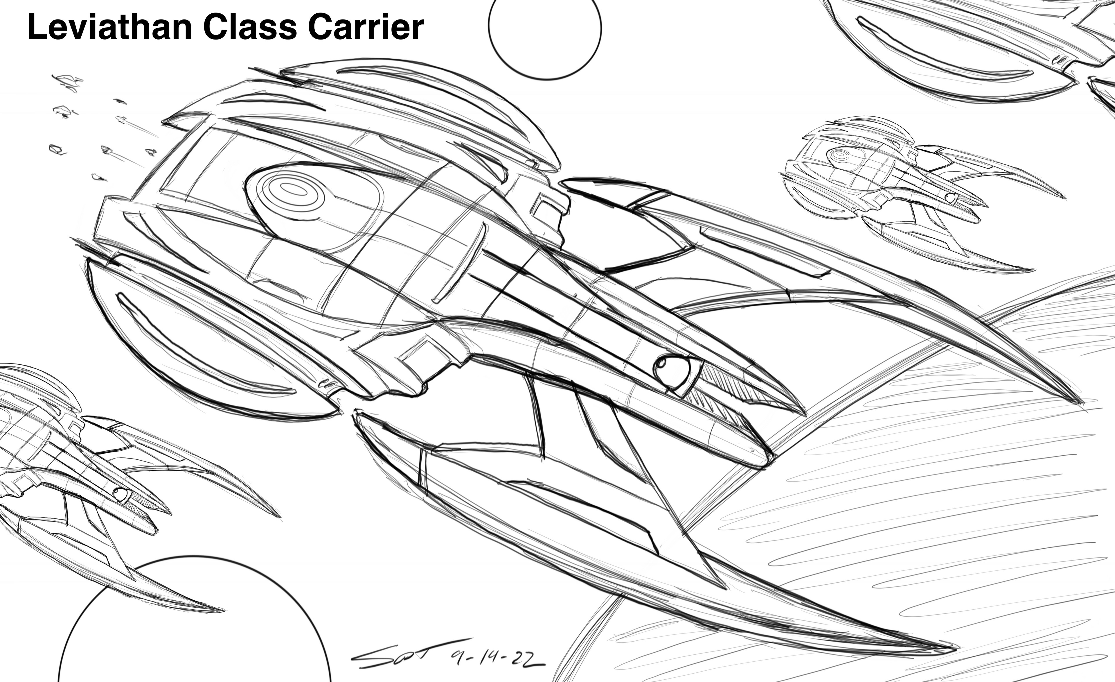 leviathan coloring sheet
