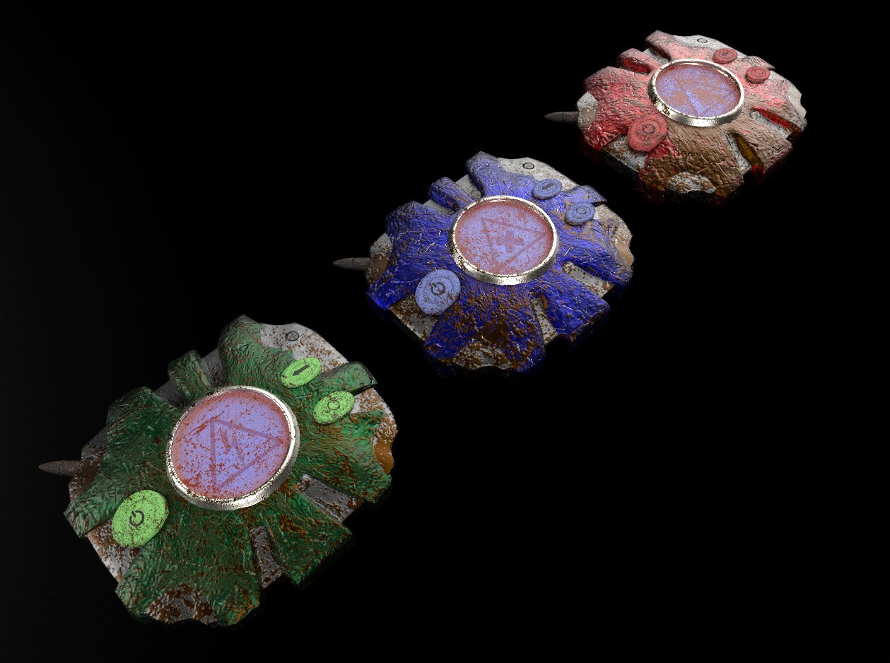 ArtStation - Digi-vice Week 4 Texture Painting Final