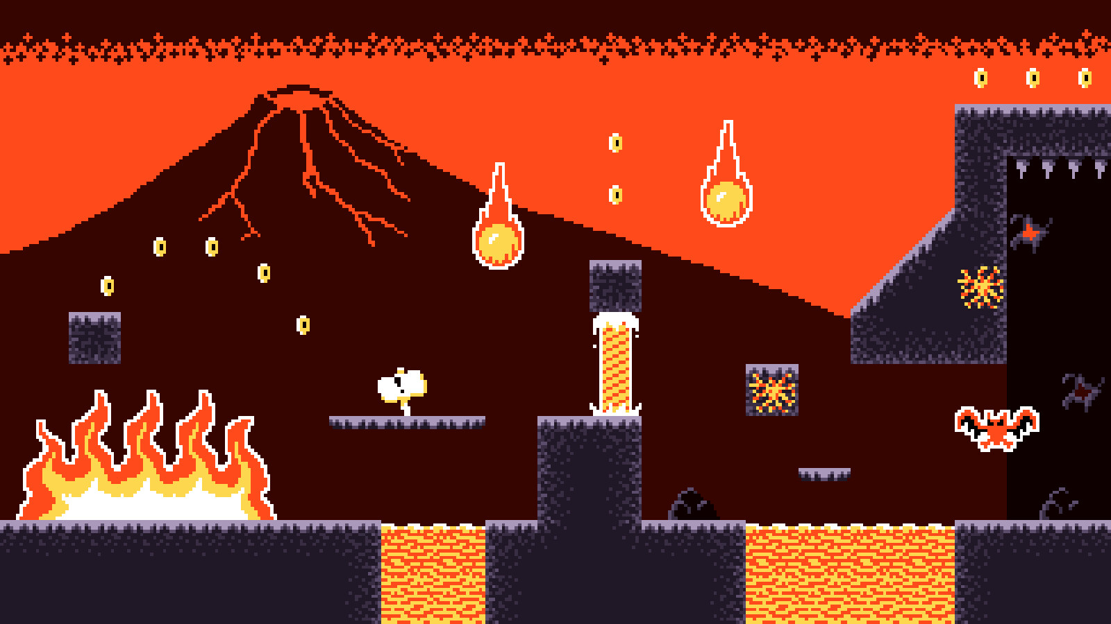 ArtStation - Lava World Assets Concept