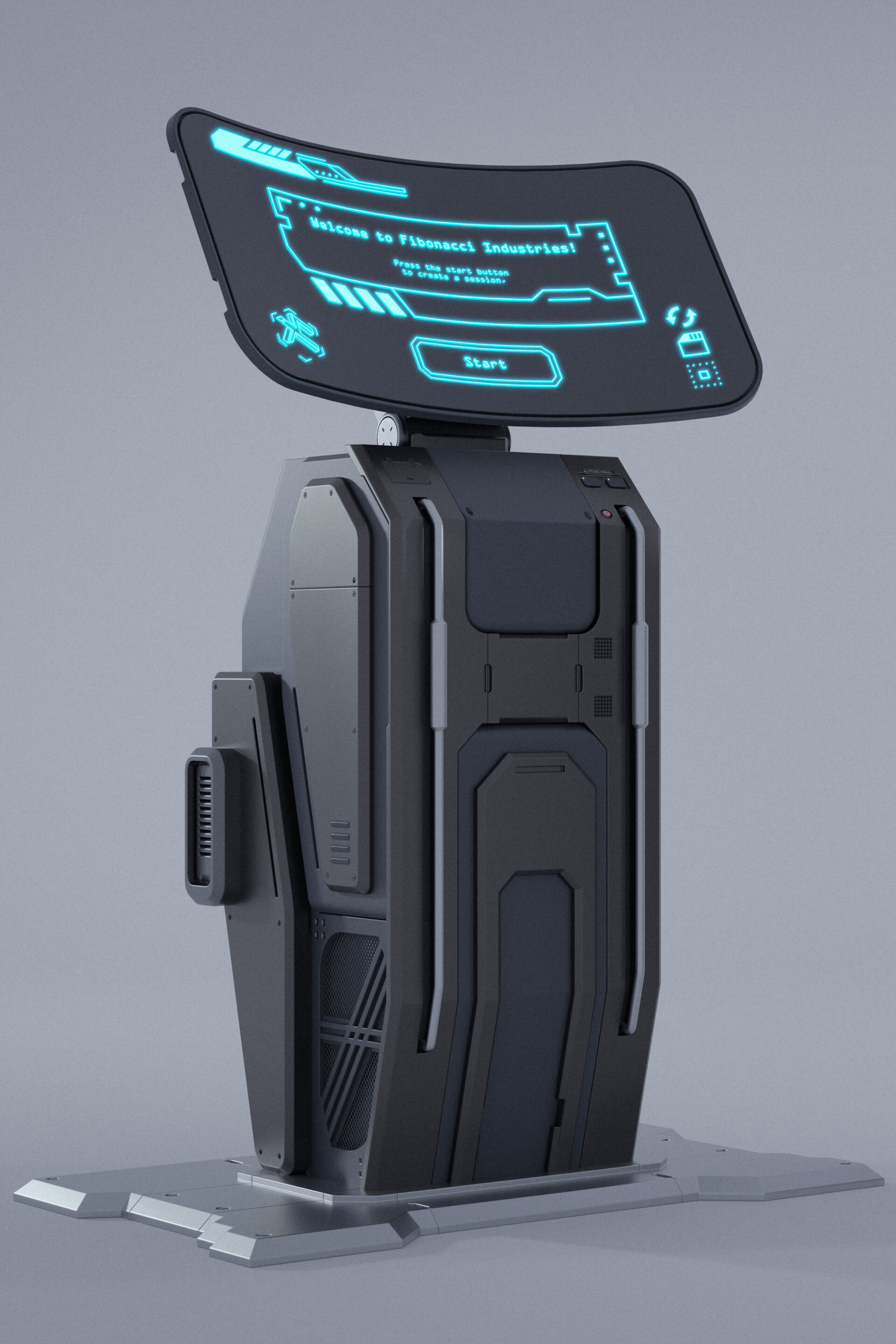 Kenneth Cabacungan - Sci-Fi Terminal Model