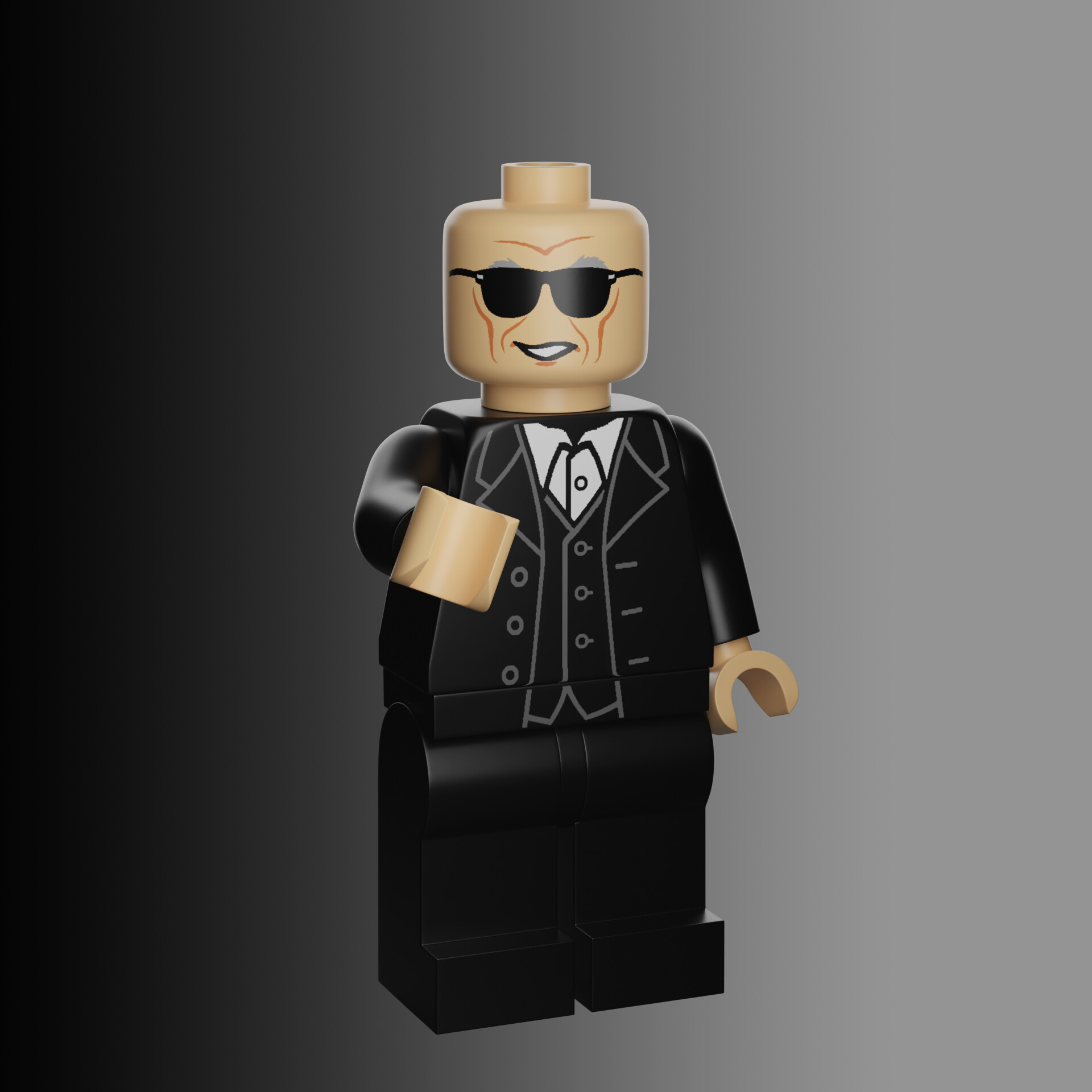 ArtStation - LEGO| Old gentleman