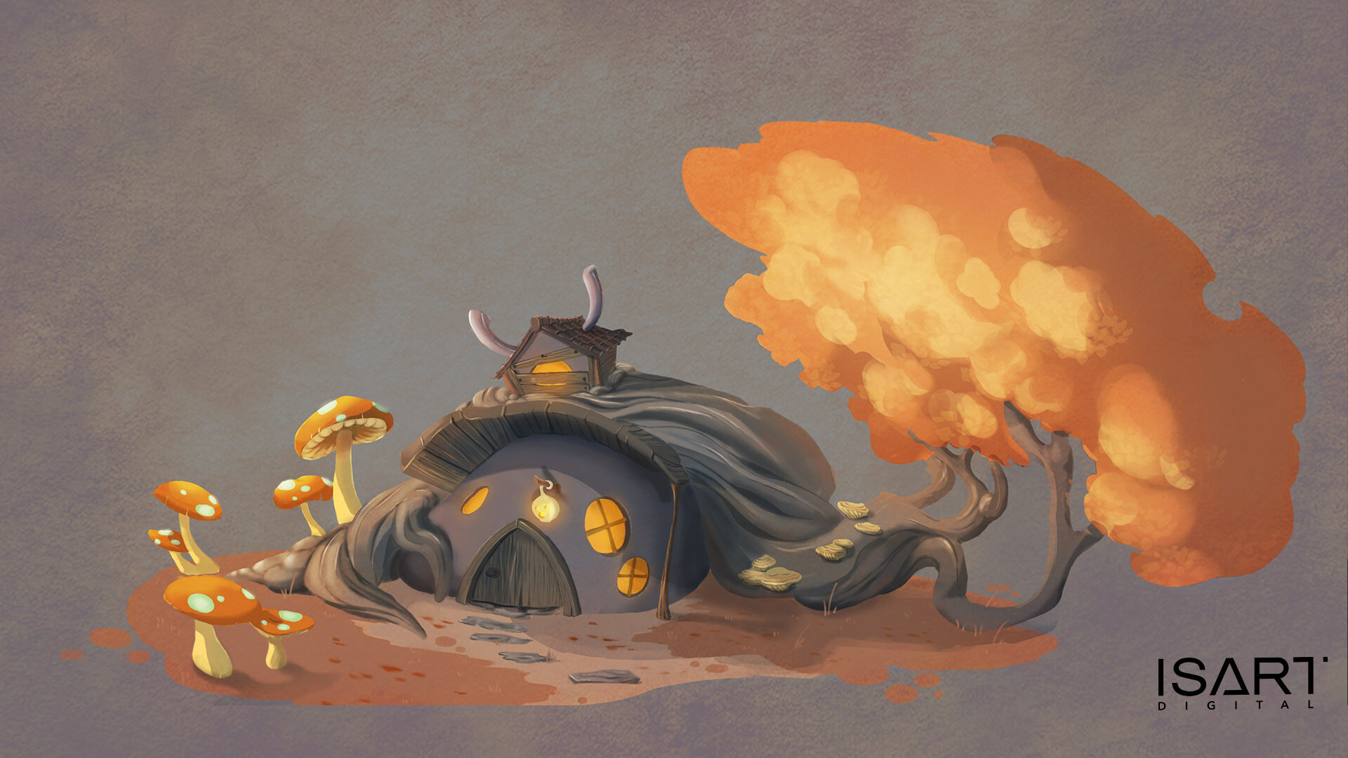 ArtStation - The house of the Wizard Beetle