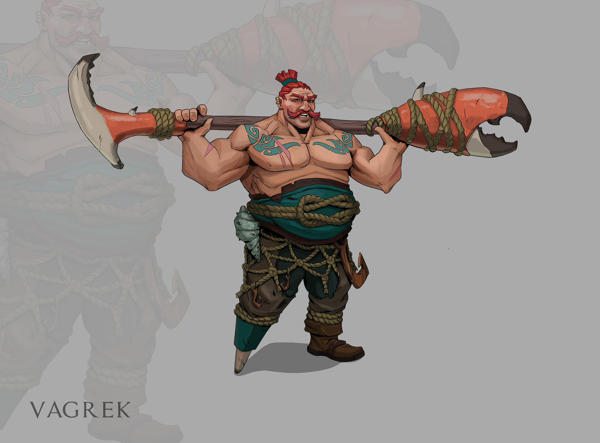 Jade Salazar - Vagrek, the crab hunter