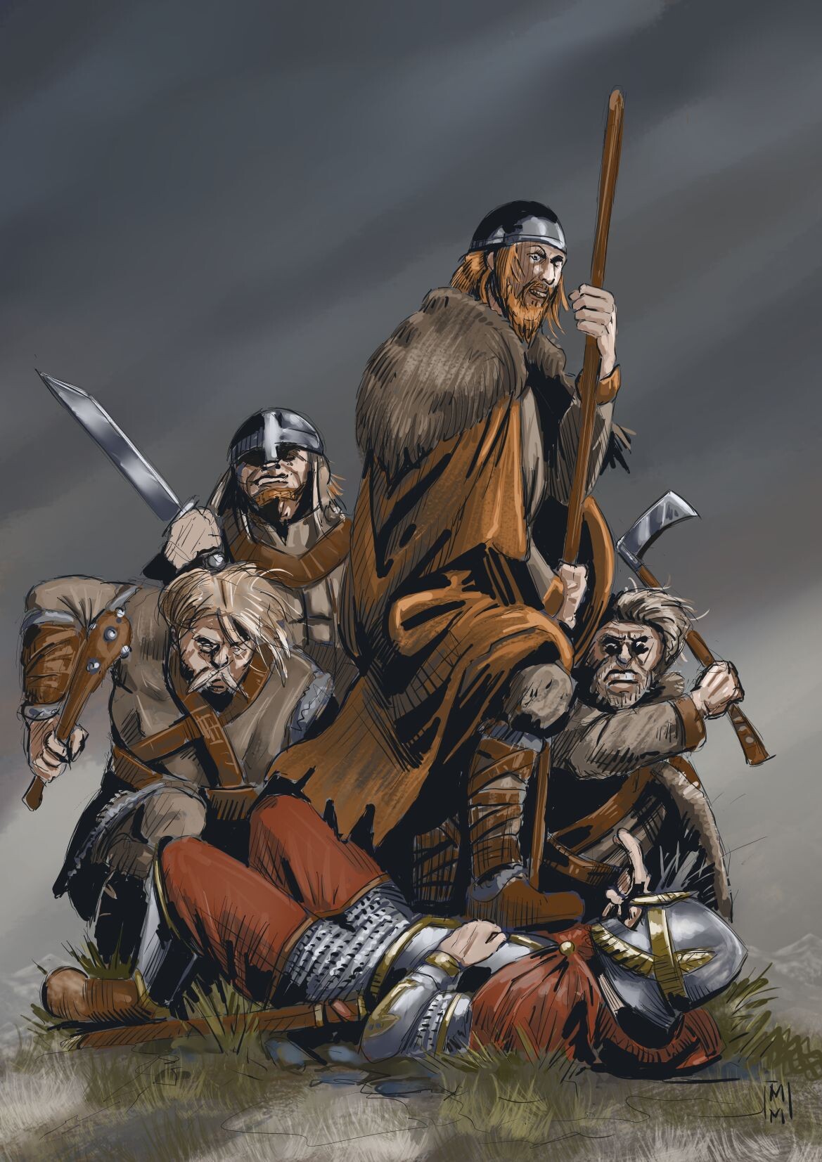 Michael Merulla - Tolkien / Death of king Arveleg