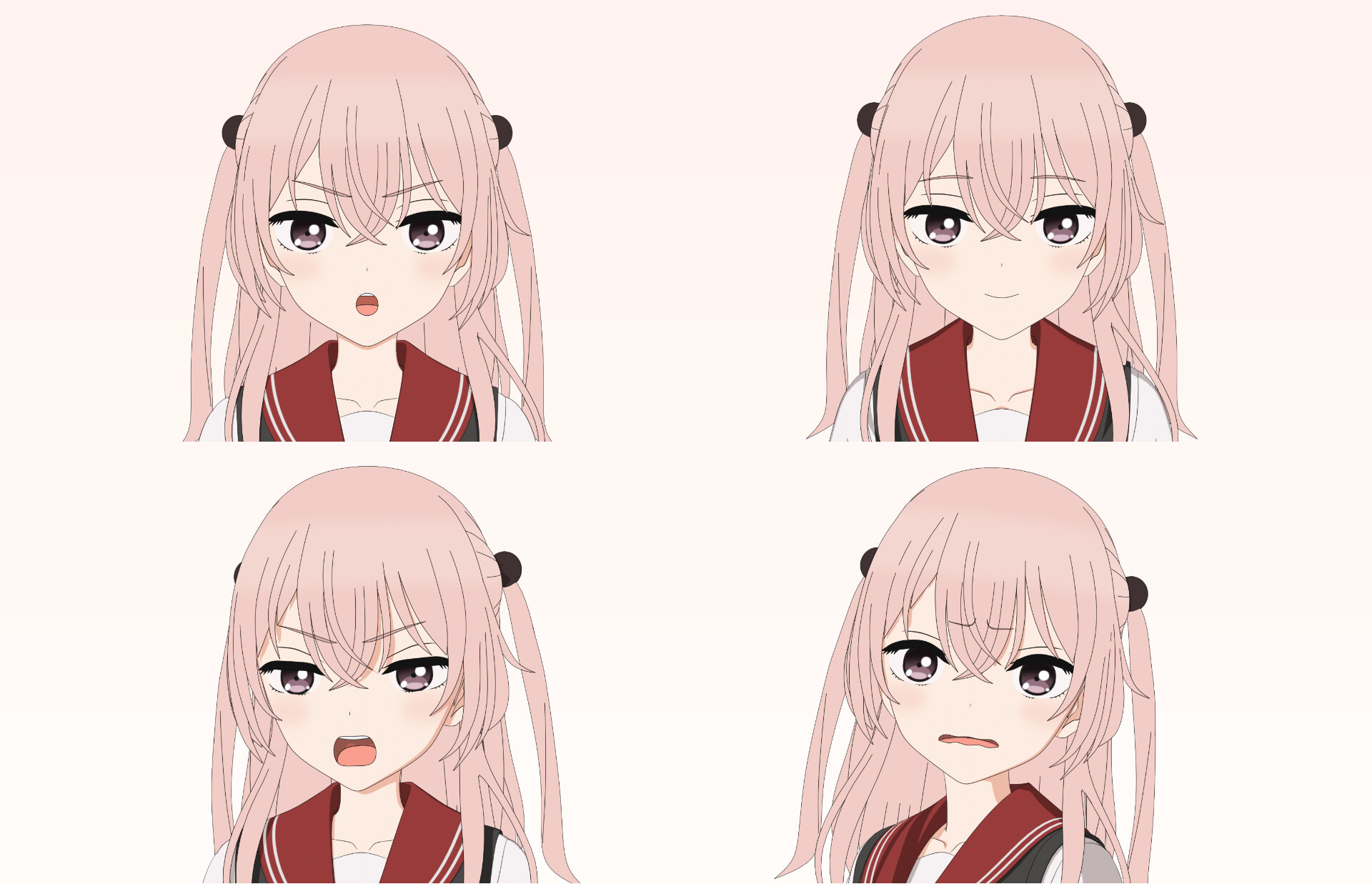 YuN/Aoki - Sajuna Inui cell look modeling