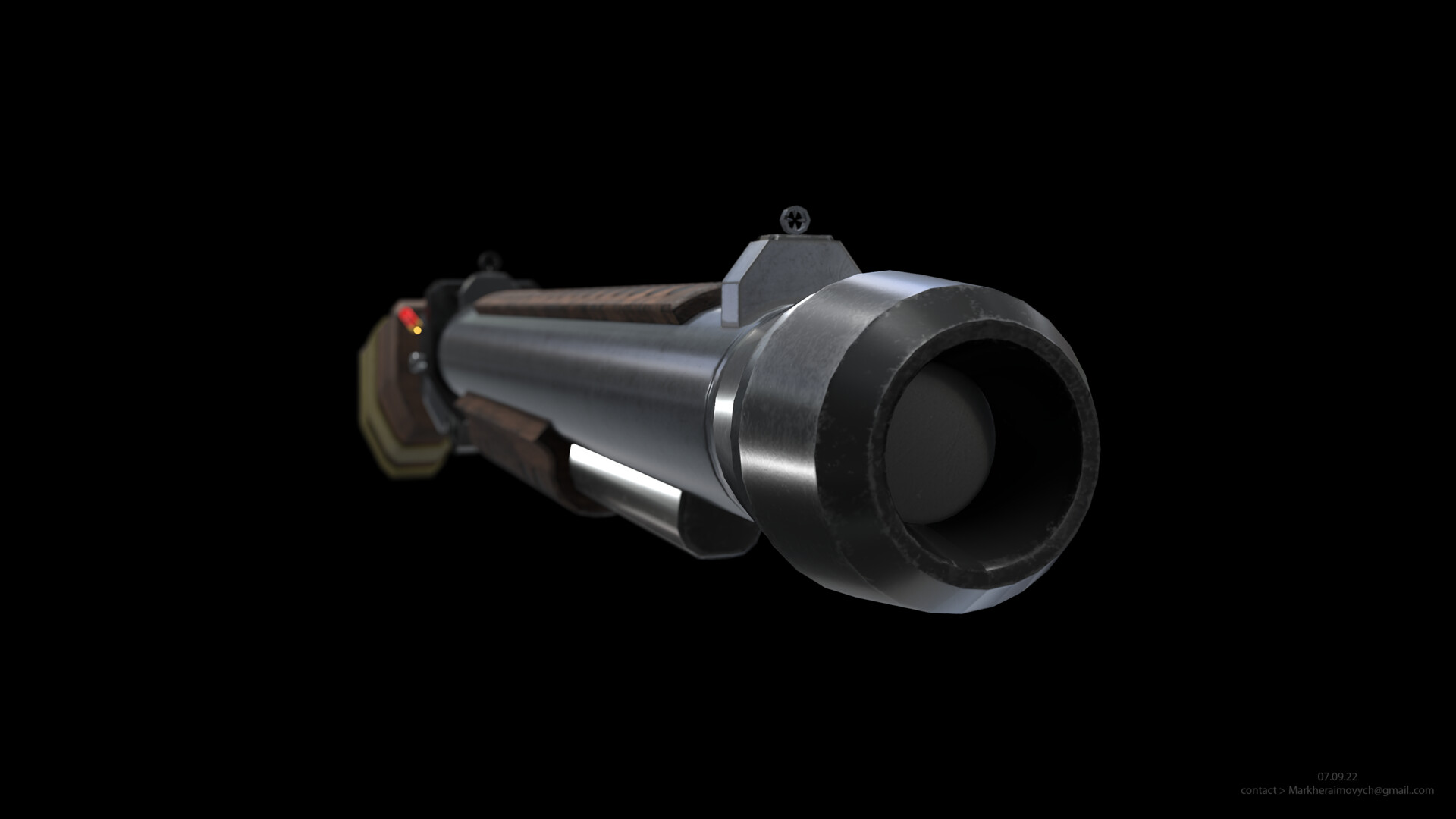 ArtStation - Simple Game Ready Shotgun