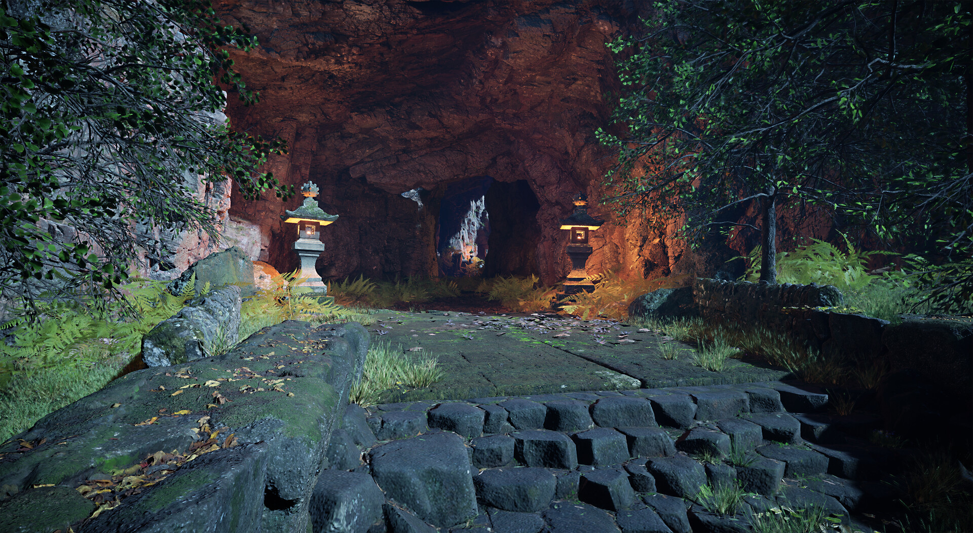 Tommaso Ferroni - Thieves Cave - Unreal Engine 5 Environment Art
