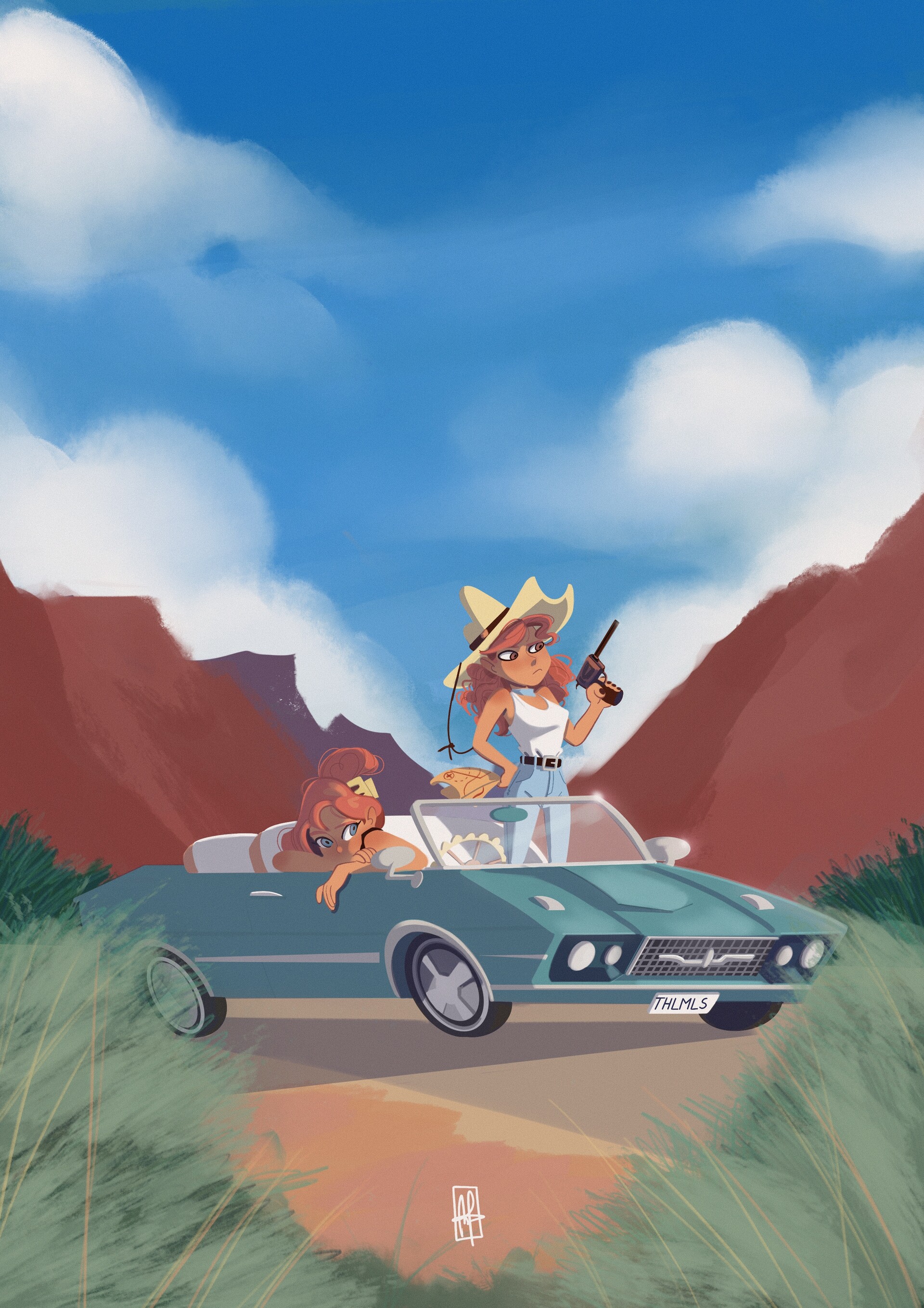 ArtStation - Just Like Thelma and Louise