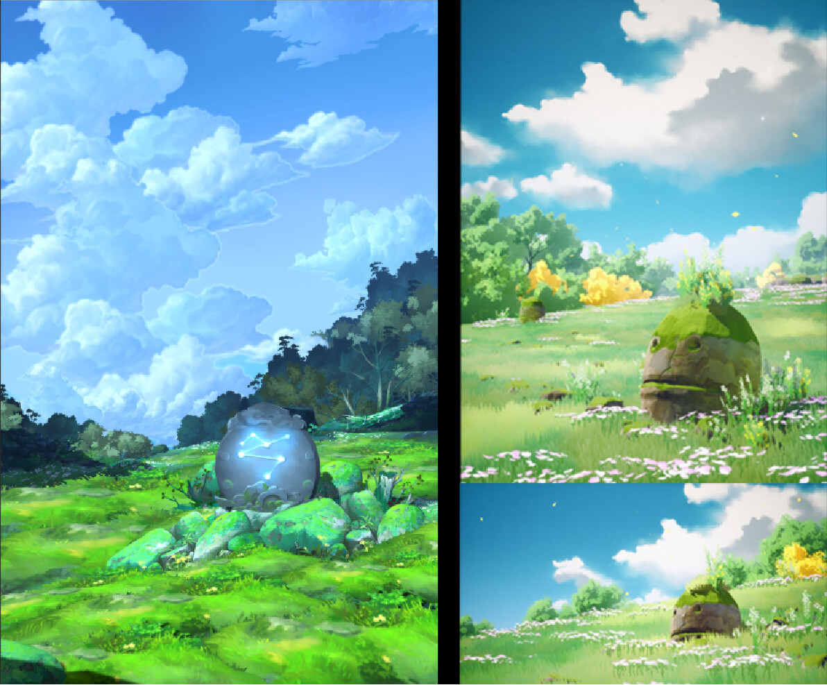 ArtStation - 使用unity的一张模仿