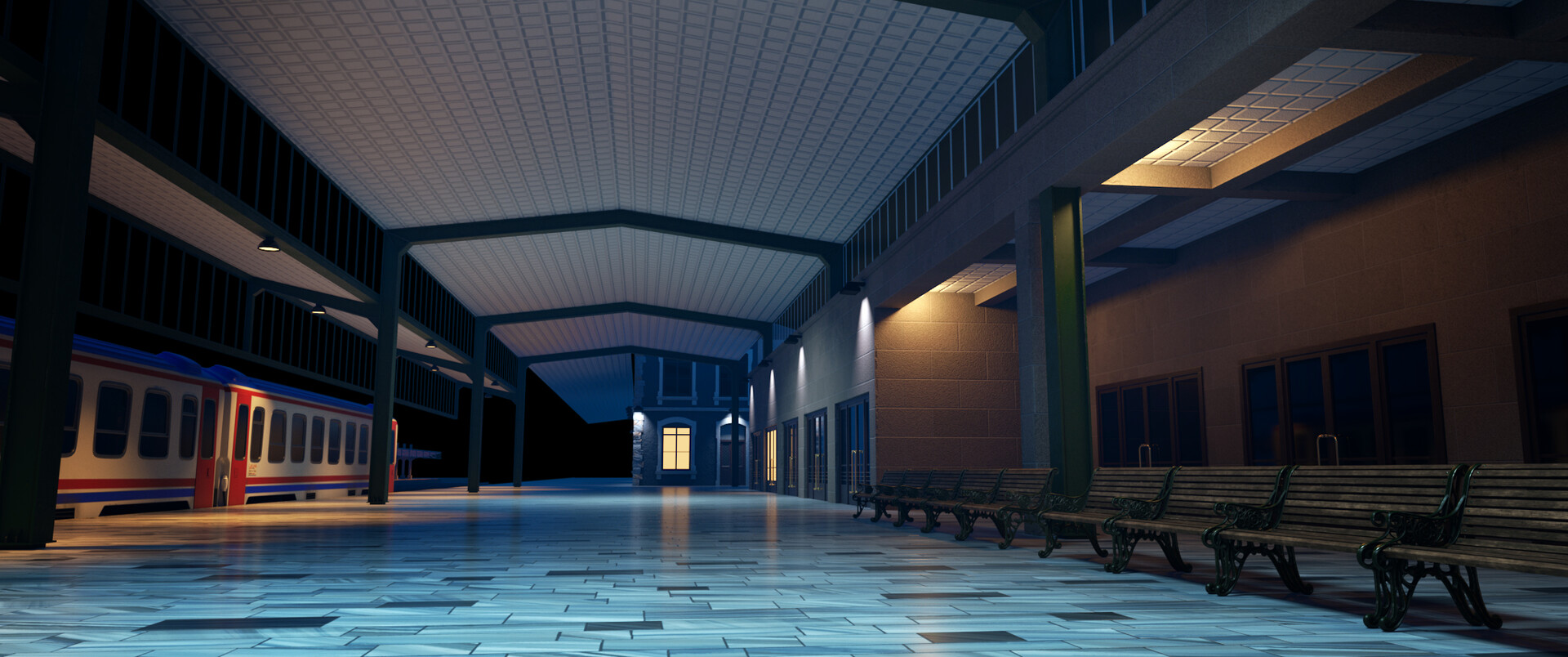 Alper Emiroglu - Train and Station