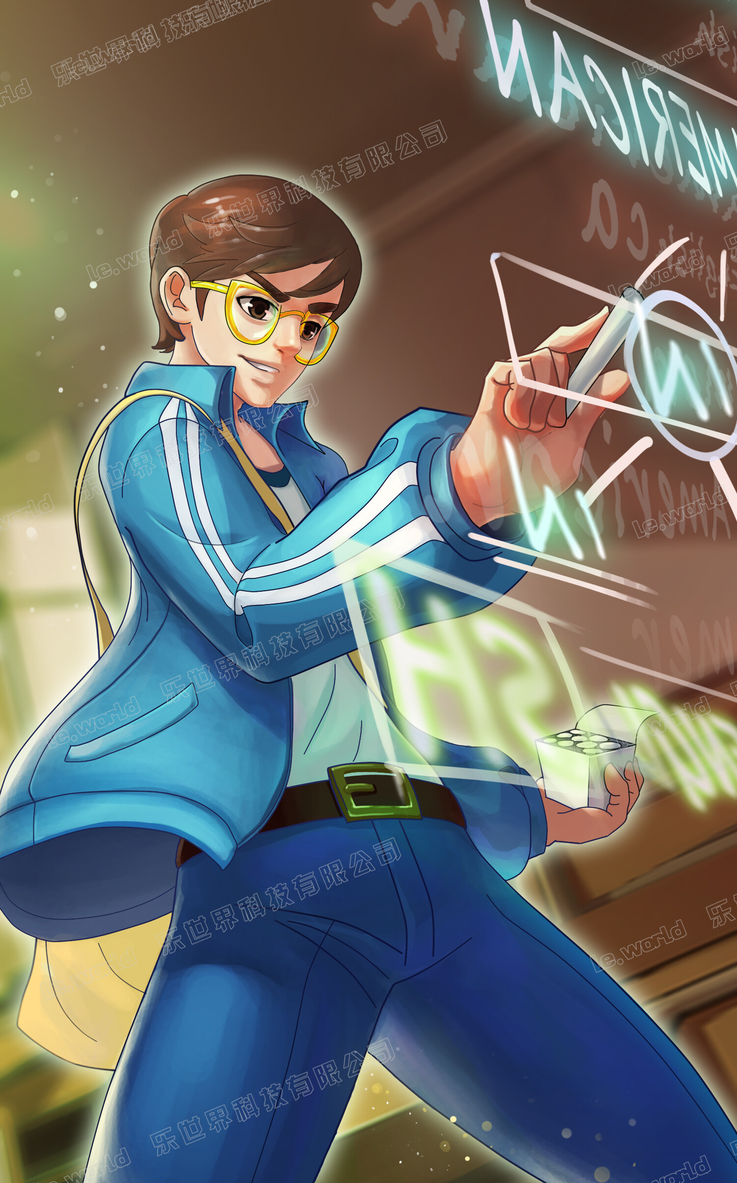 Alvin Ding - 2D Character and buildings