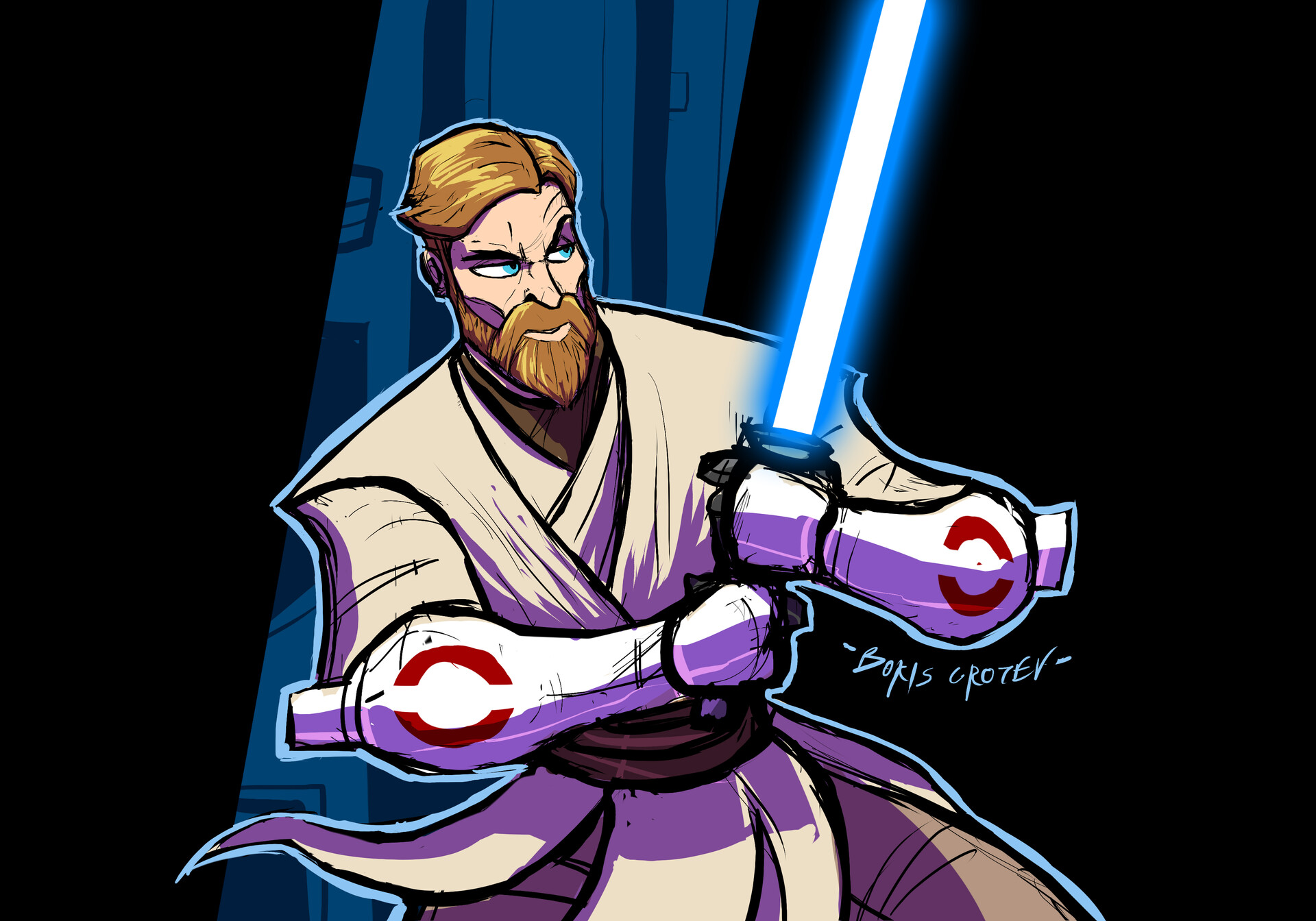 ArtStation - OBI WAN KENOBEEEH!