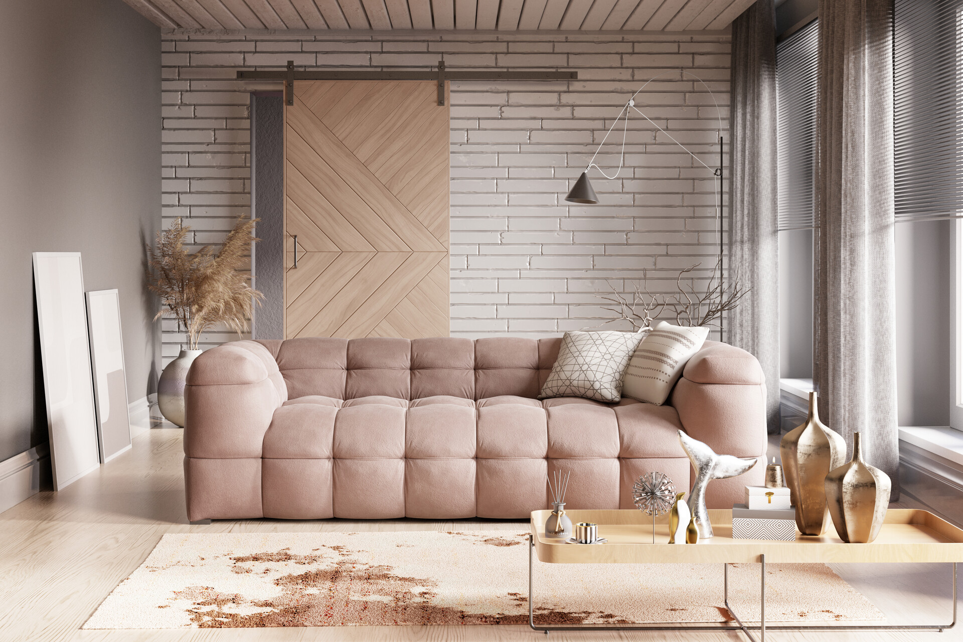 ArtStation - Furniture visualization and 3d packshots of sofa