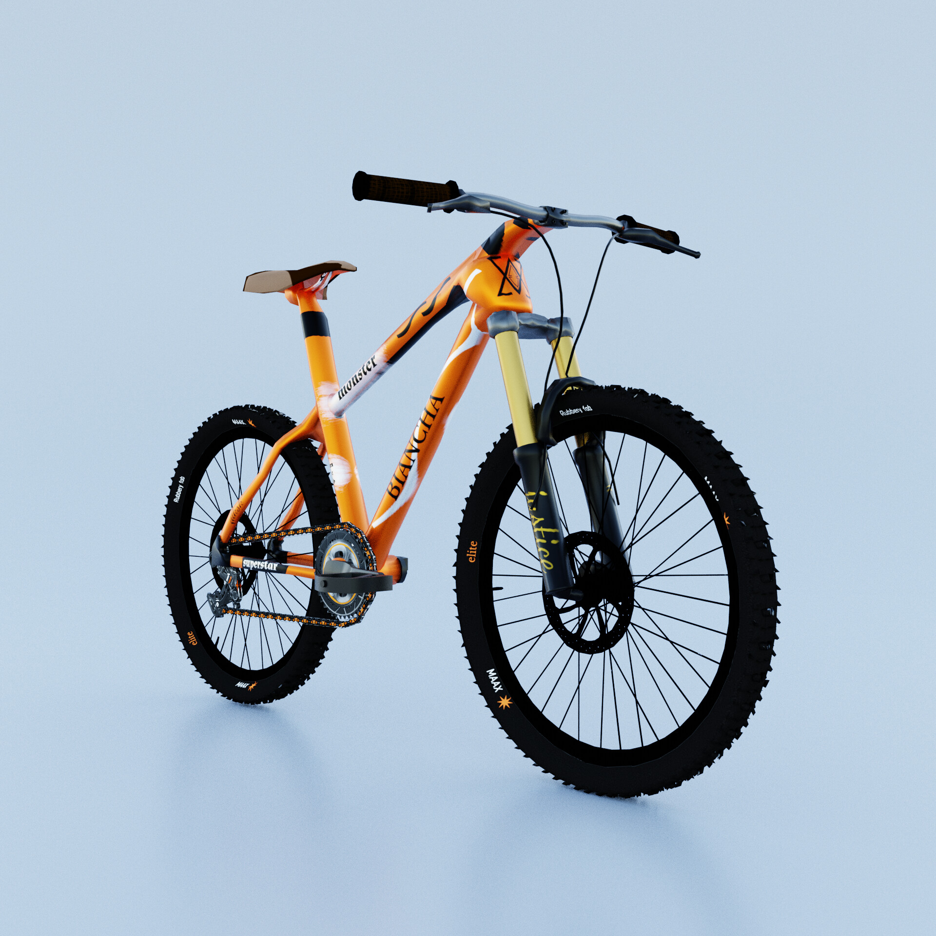 ArtStation - Mountain Bikes