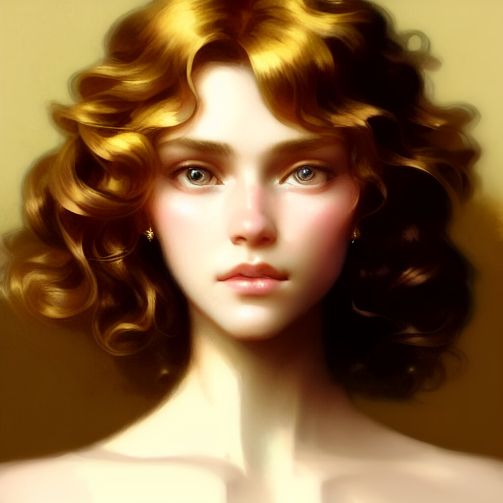 ArtStation - Golden girl