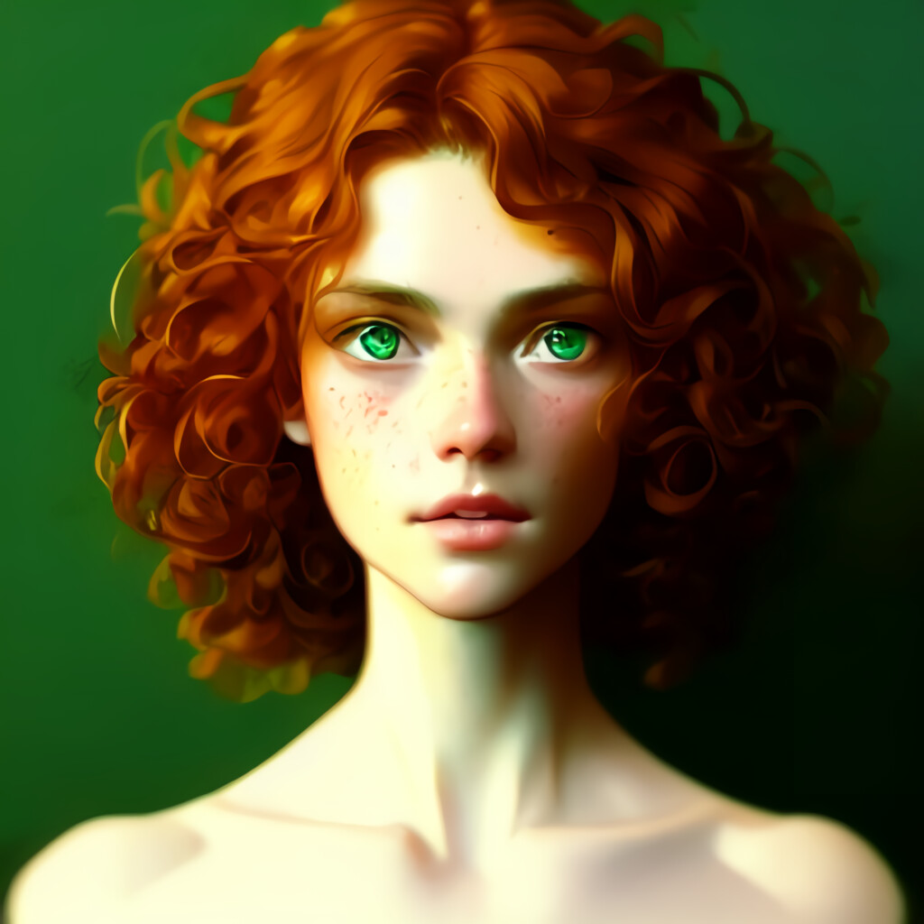 ArtStation - curly ginger