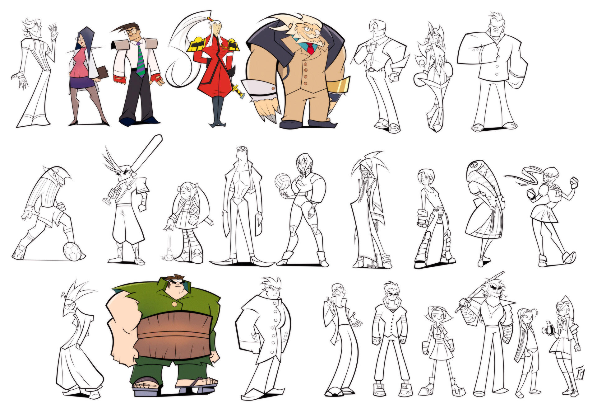 ArtStation - Sketch Rival School