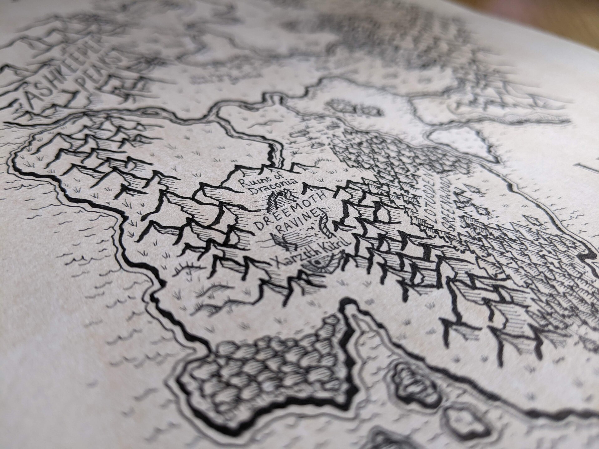 Dasha Barsky - Map of Xhorhas [Exandria]