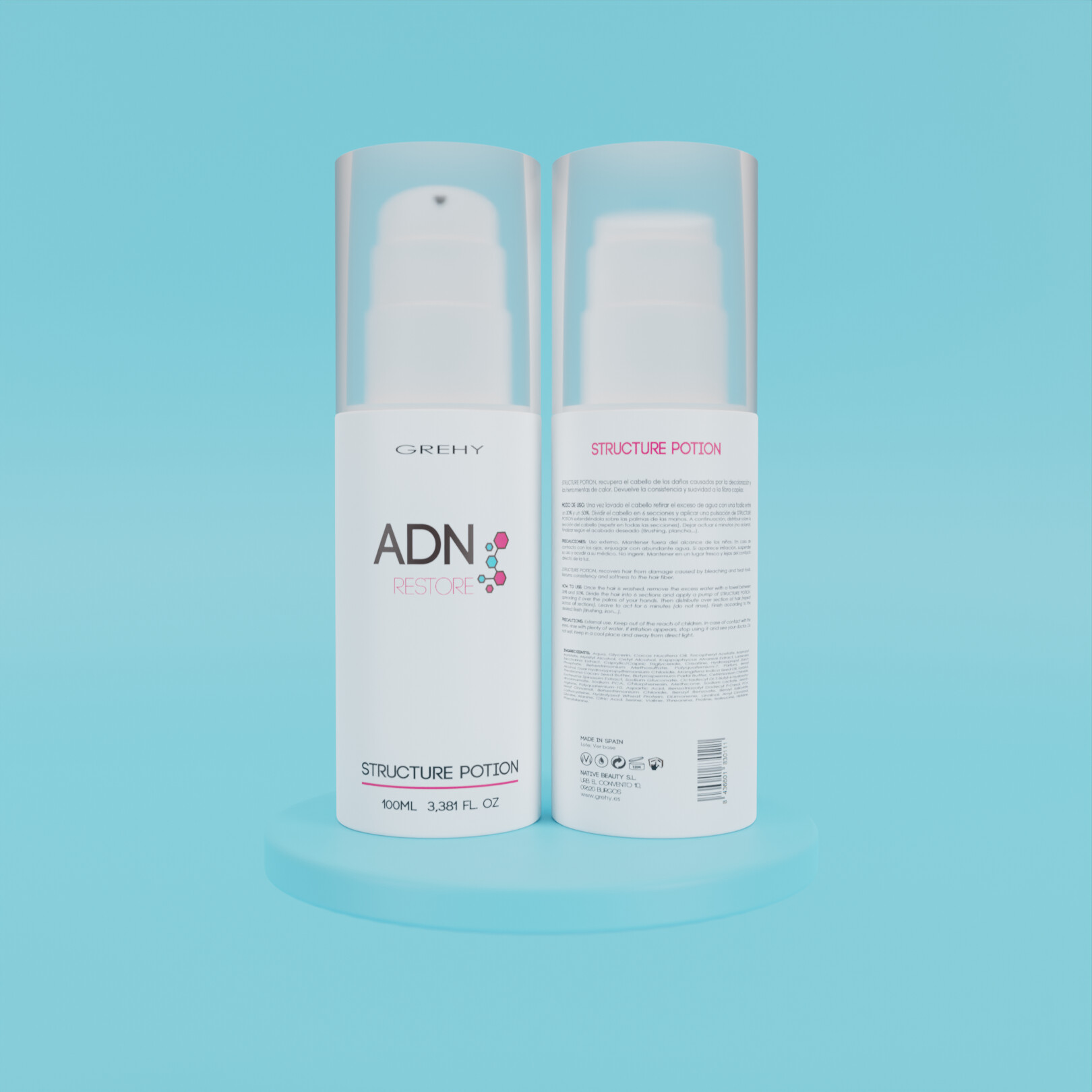 ArtStation - ADN cosmetics - Davshoot