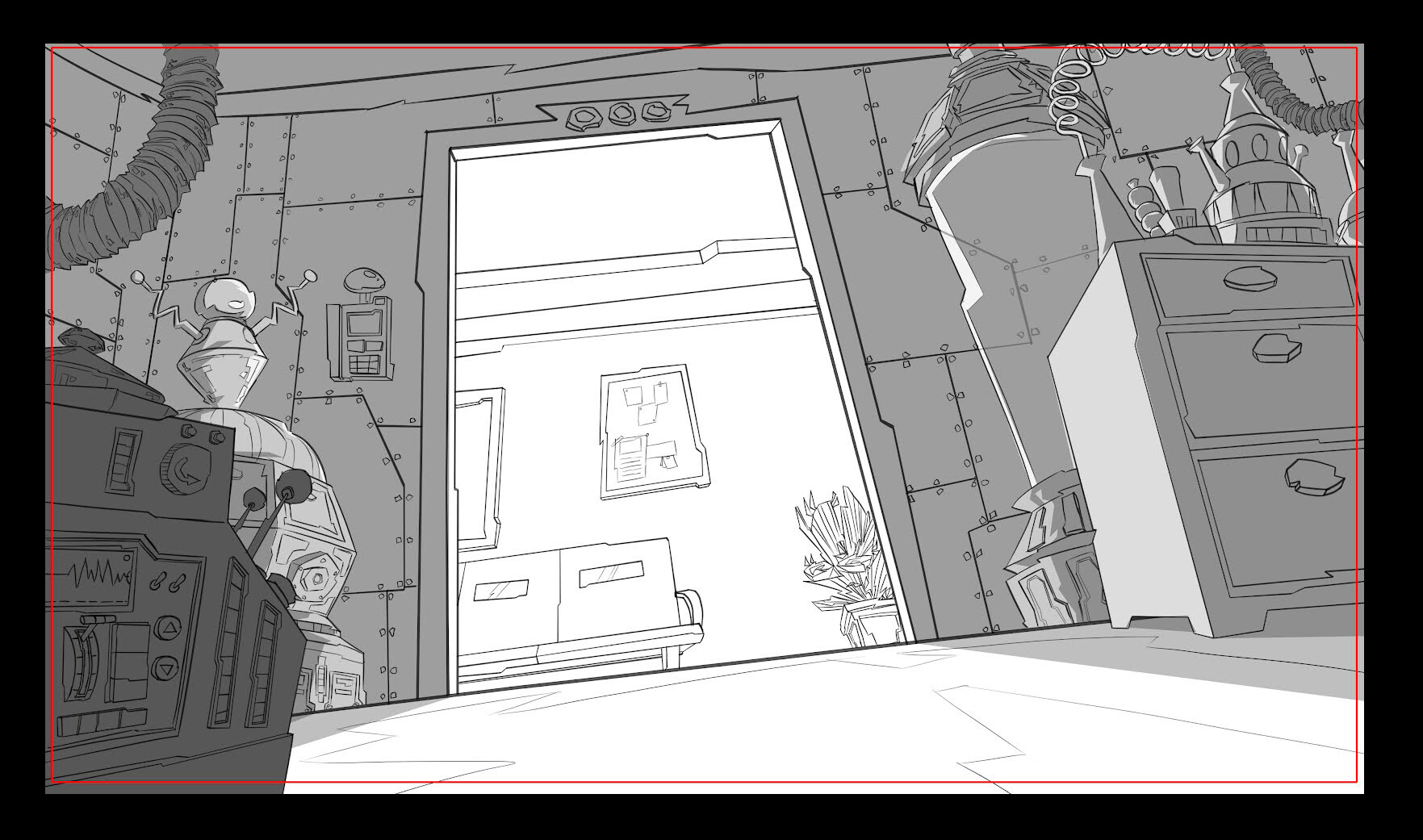 ArtStation - Location Concept Layouts