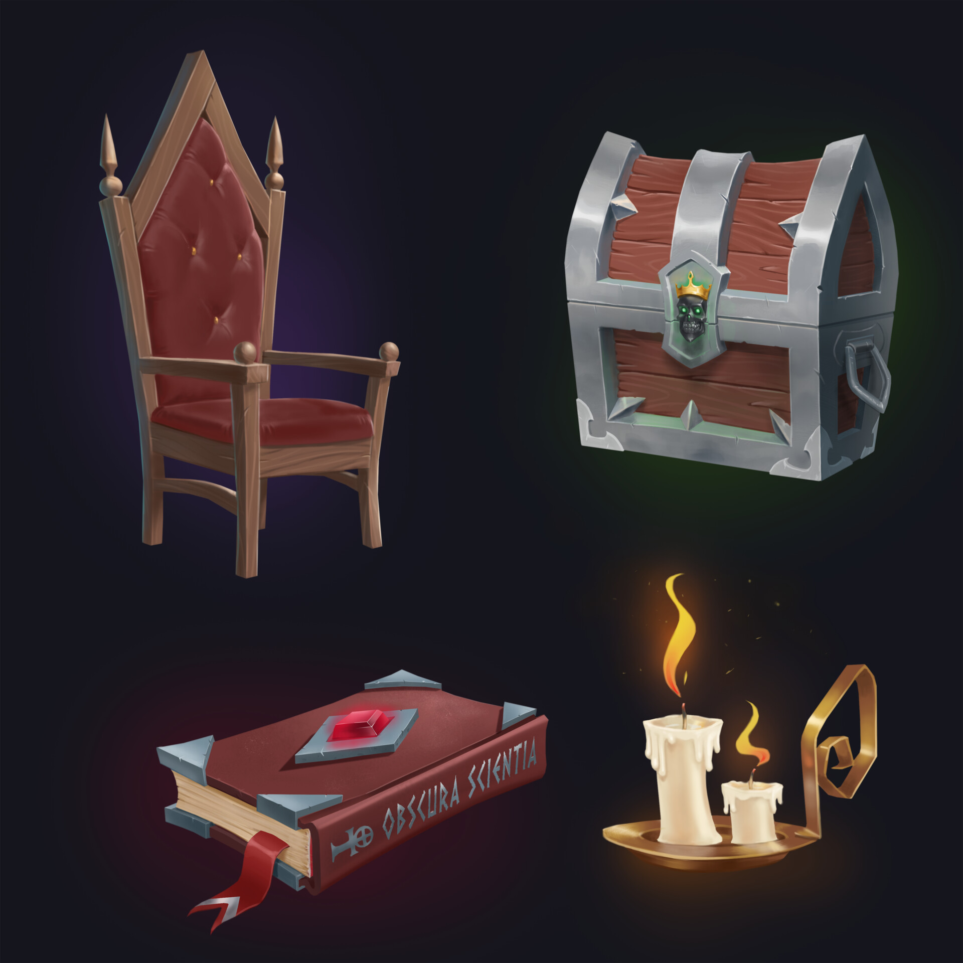 ArtStation - Game props