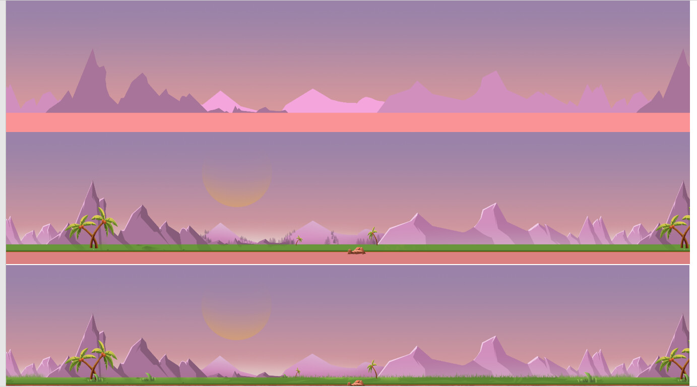 ArtStation - 2D Game background