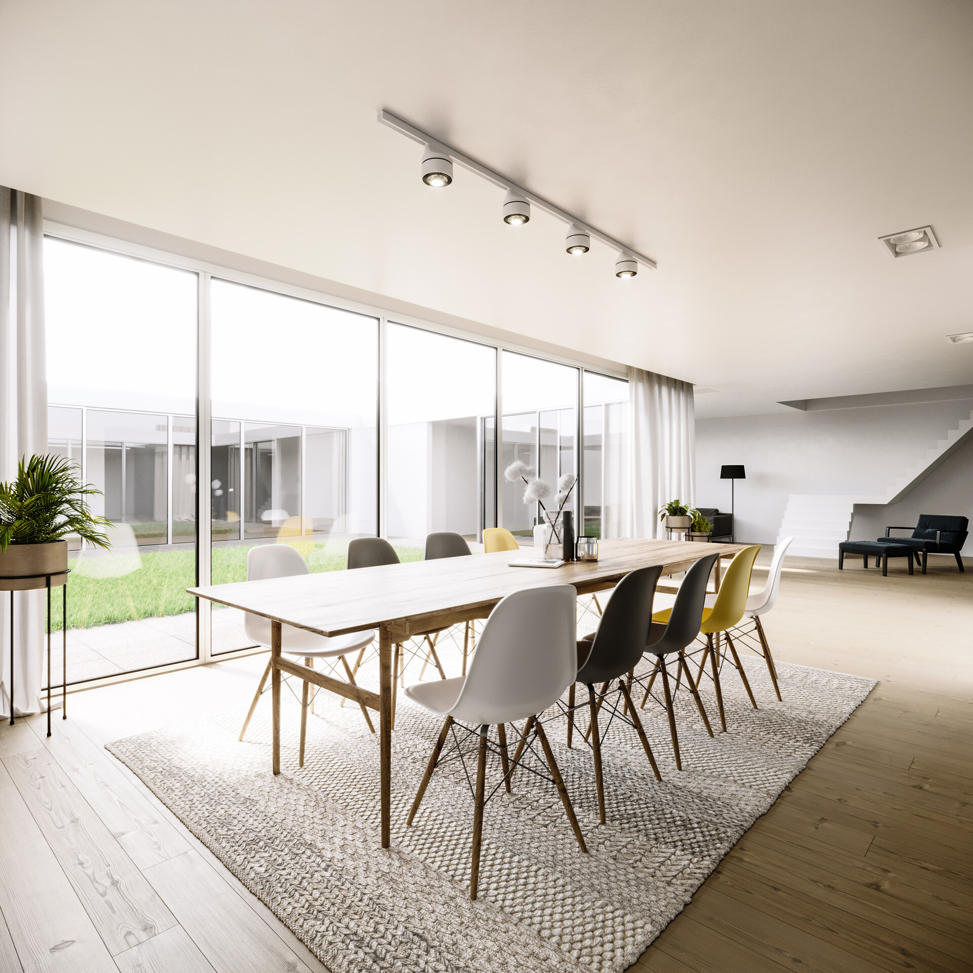 ArtStation - Open plan dining