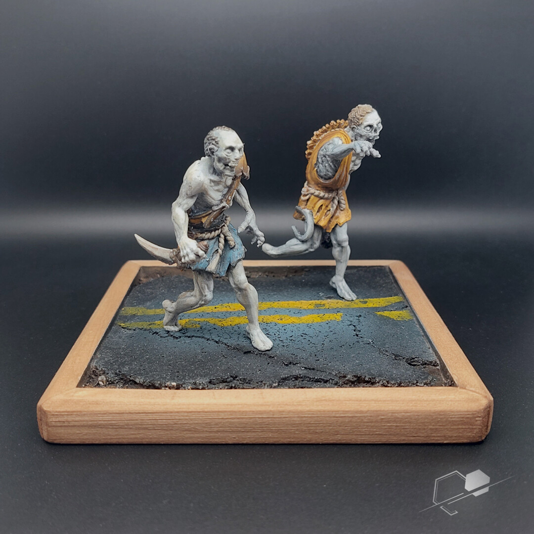 GeekyLabs - Zombies - Miniature Painting