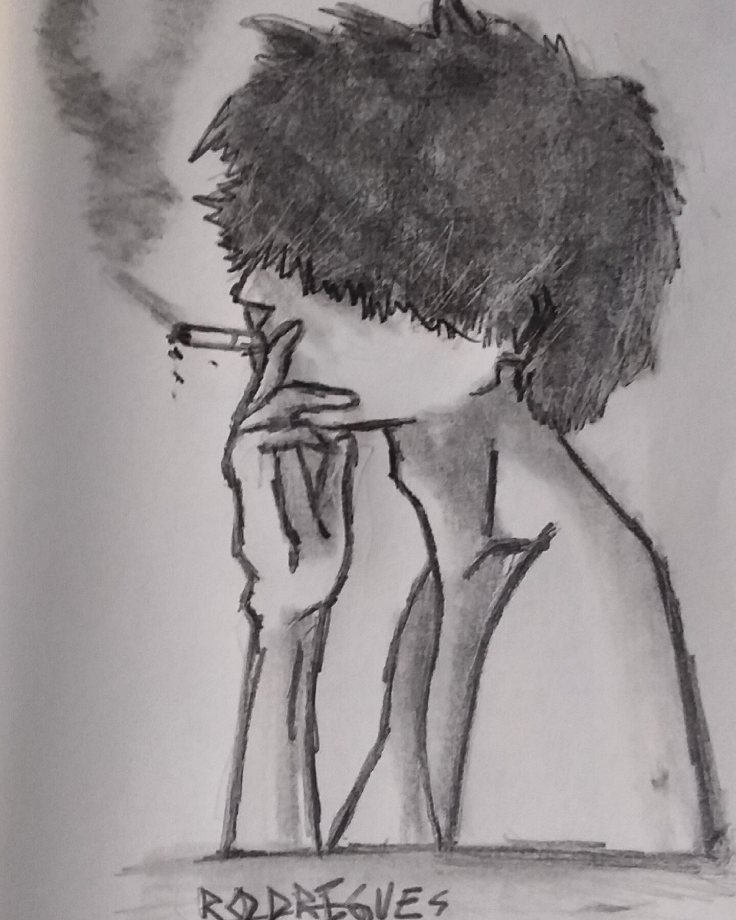 ArtStation - the cigarette boy