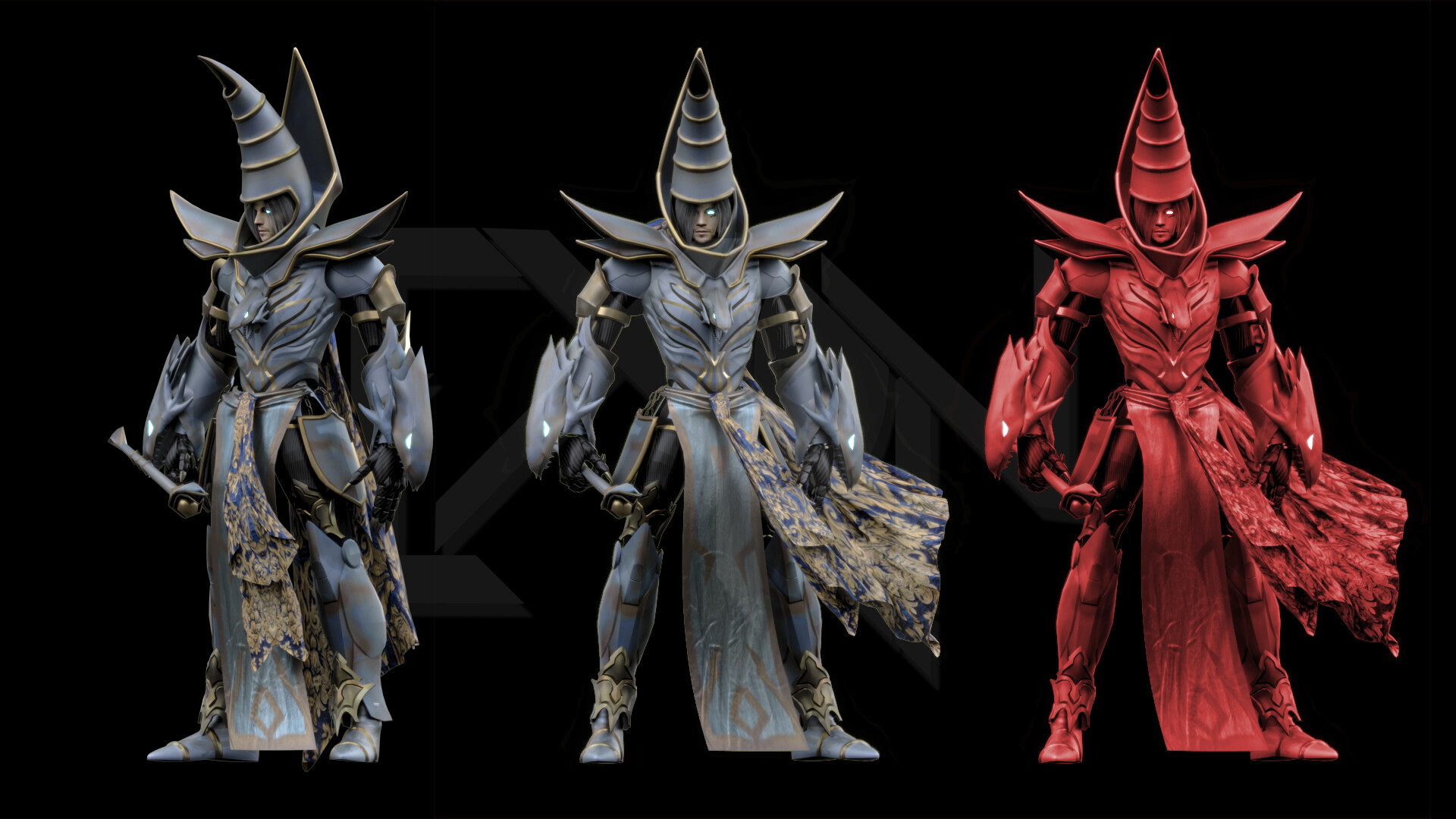 Exion Designs - EXION_ Blue-Eyes Magician of Darkness (Yu-Gi-Oh!)