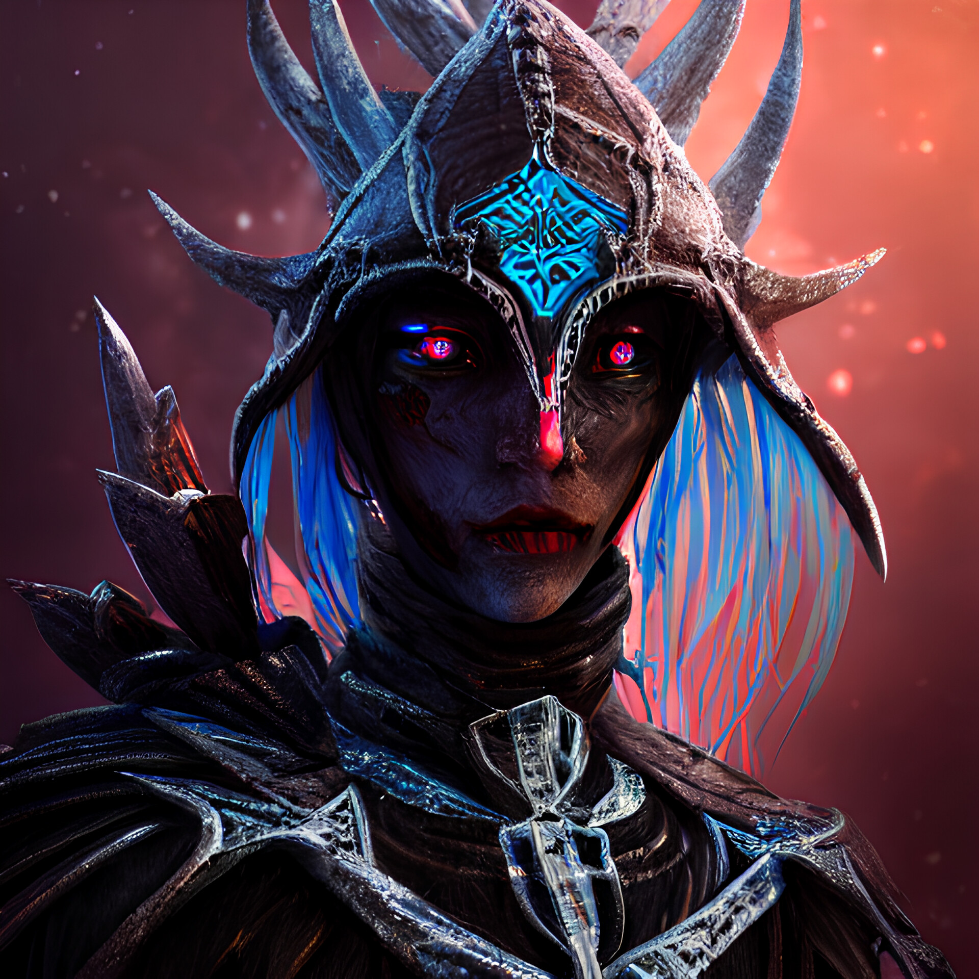 ArtStation - Frostpunk Dark Elf Wizard Riniya