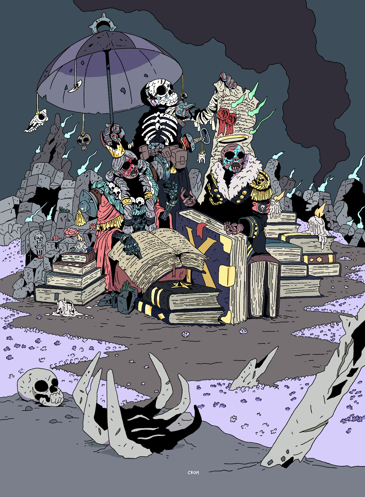 ArtStation - Persistent Petitioners MTG card