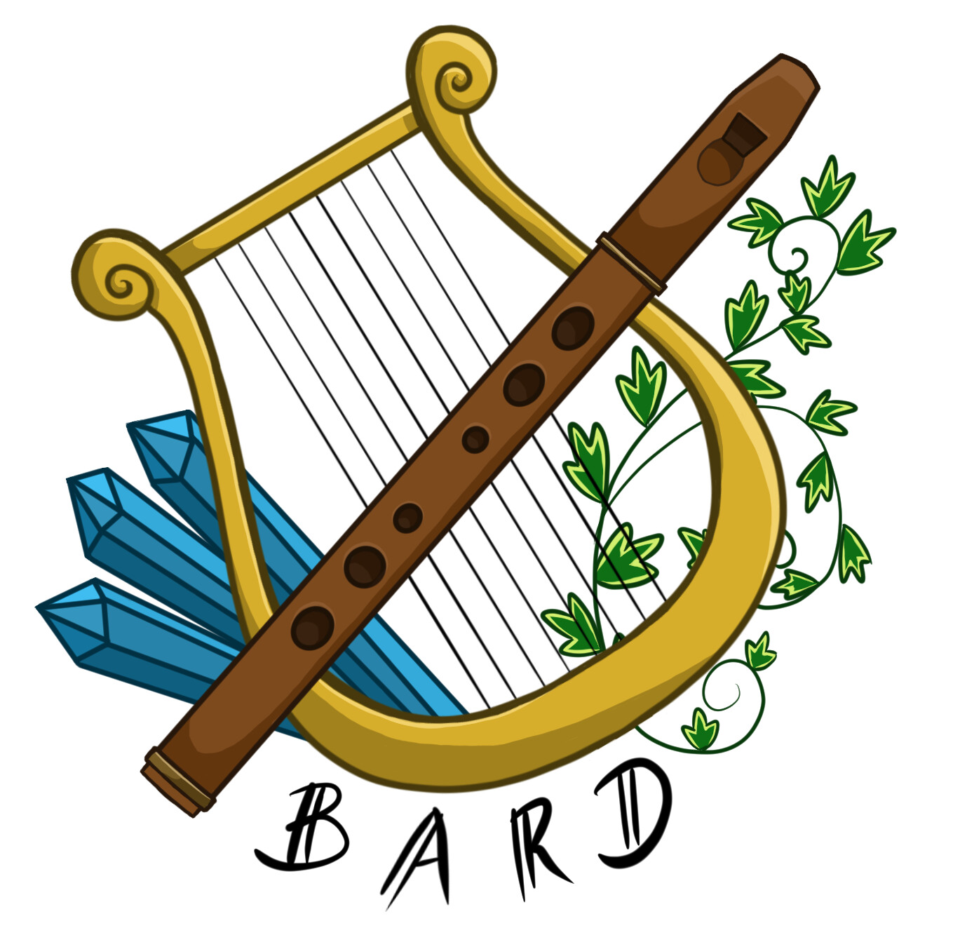 ArtStation - Bard - DnD Class Stickers