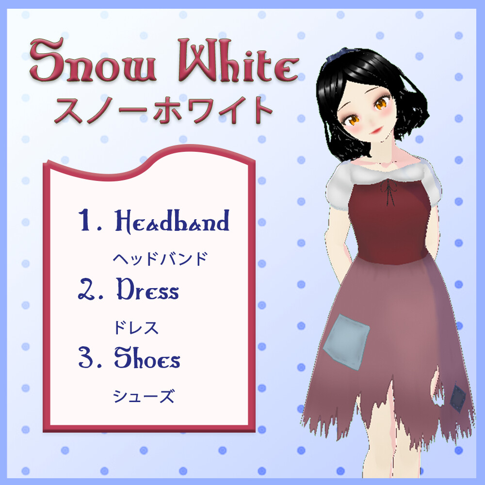 ArtStation - ~ Snow White Rags Cosplay