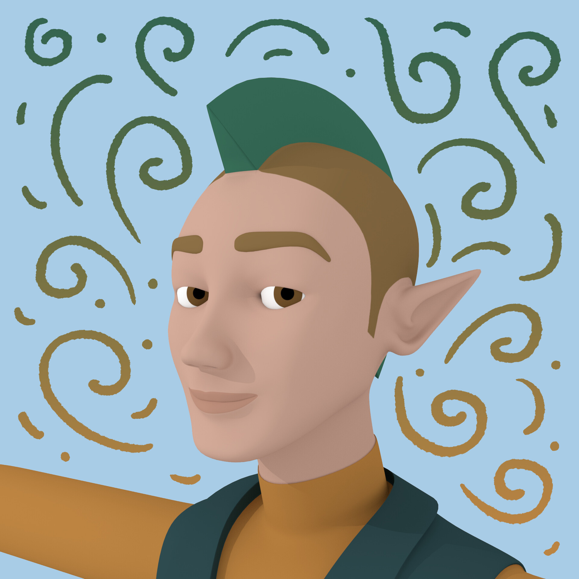 ArtStation - Elf model