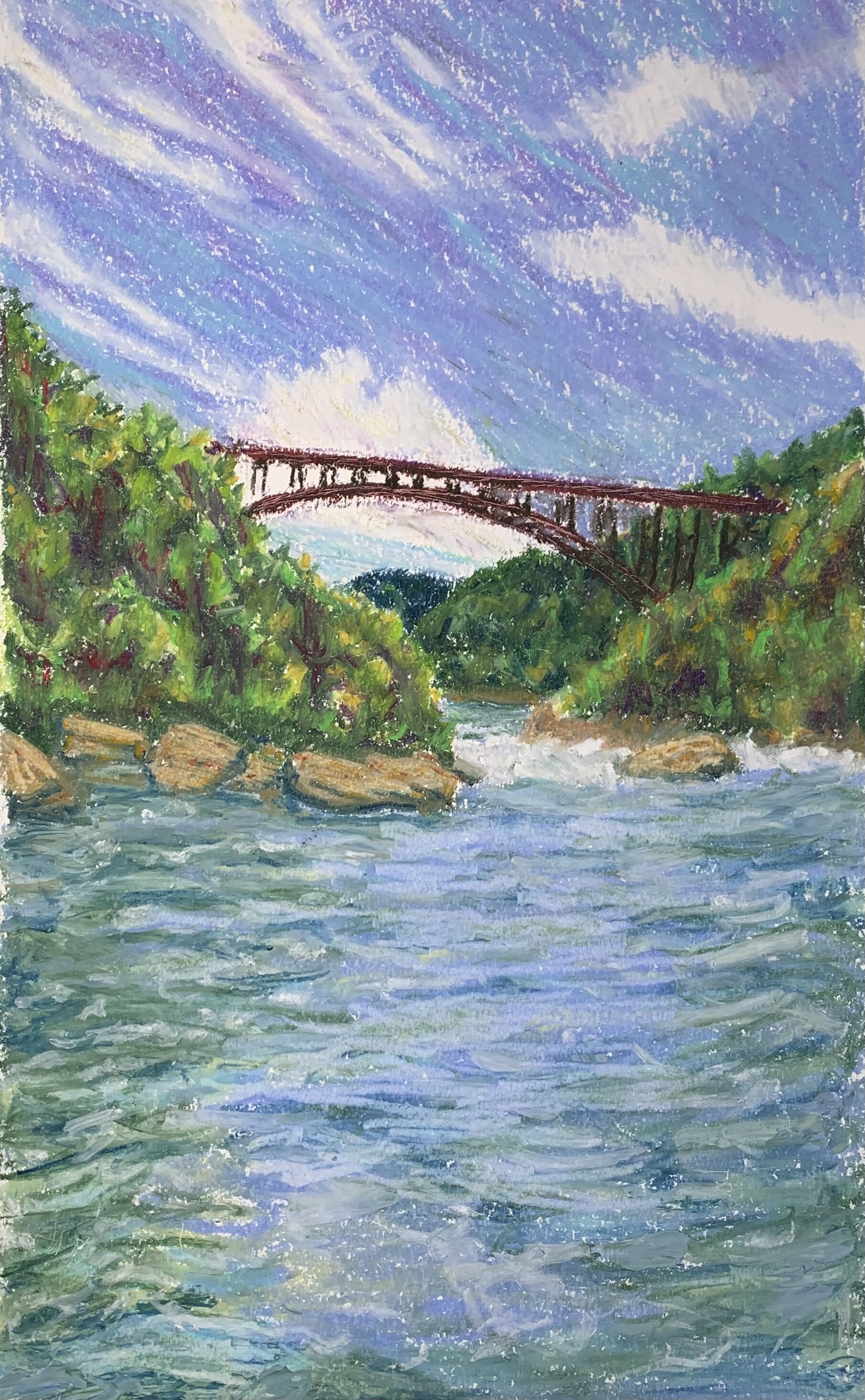 ArtStation - New River Gorge