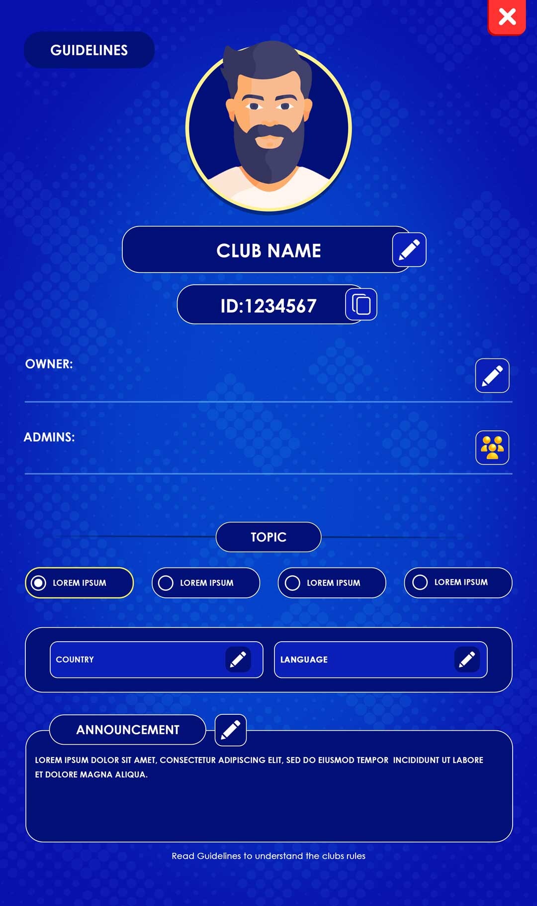 ArtStation - Game UI