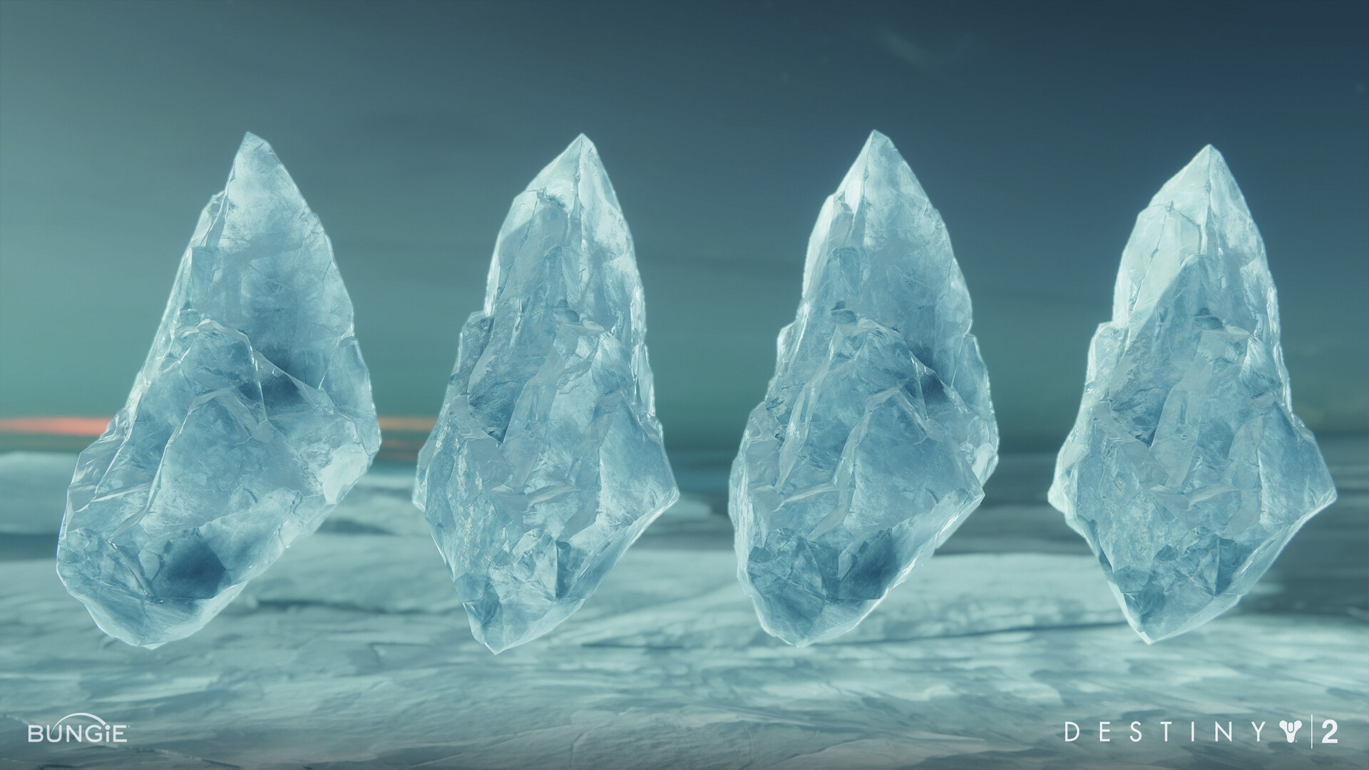 Ethan Scheu - Destiny 2: Beyond Light - Europa Ice Shaders and Props