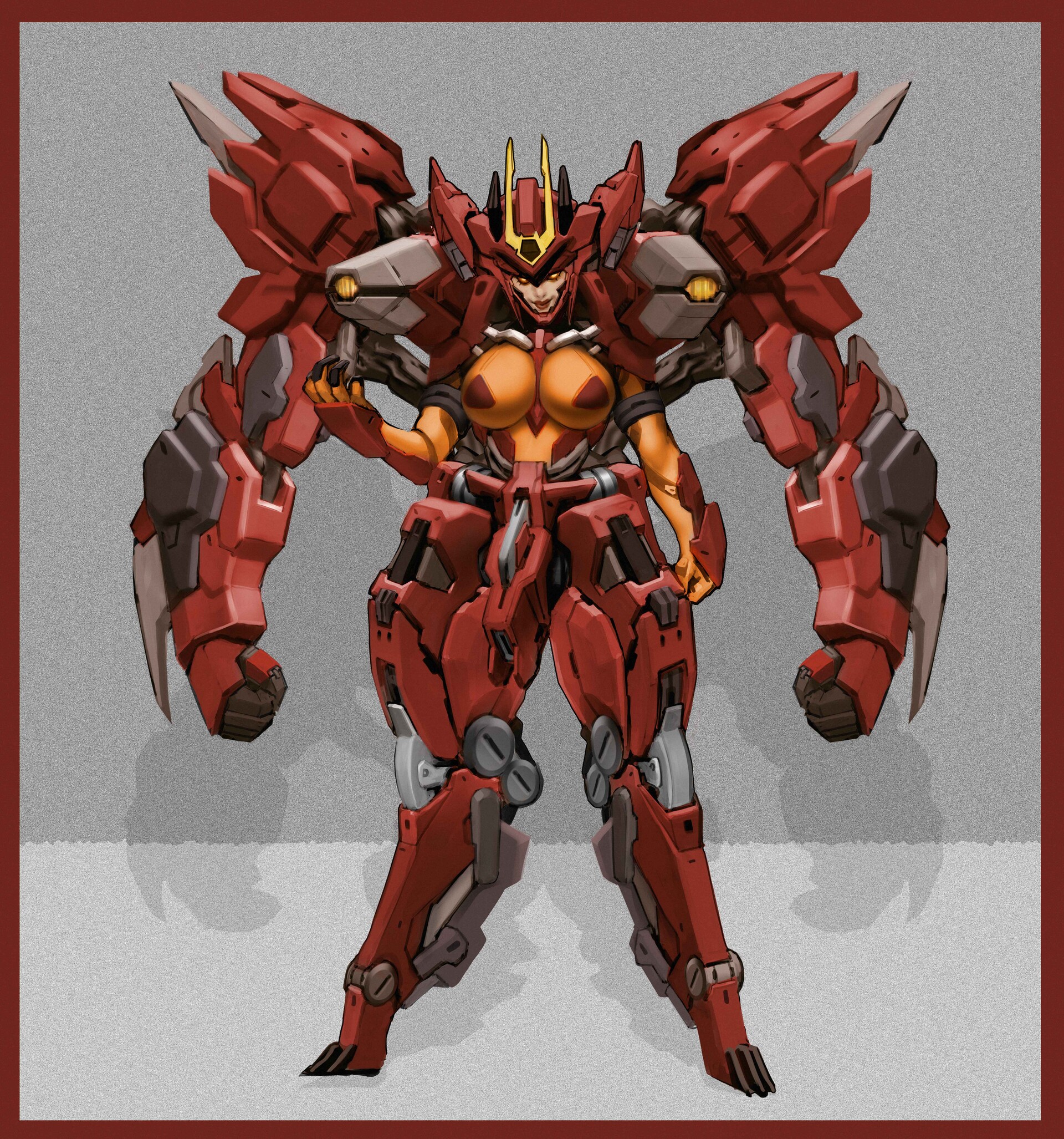 ArtStation - Demon Powered Suit