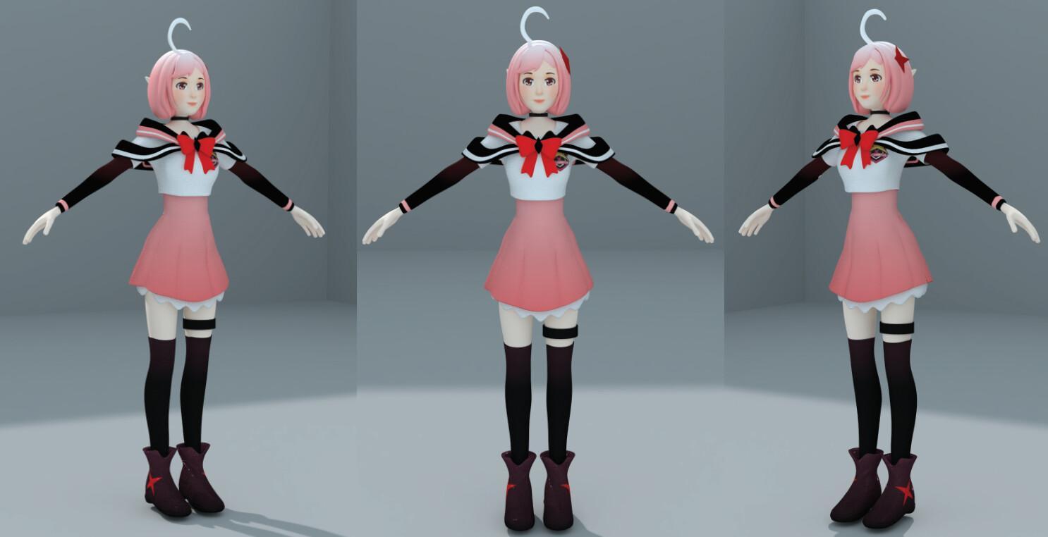 ArtStation - Violet Dimention Breaker 3d model Fanmade