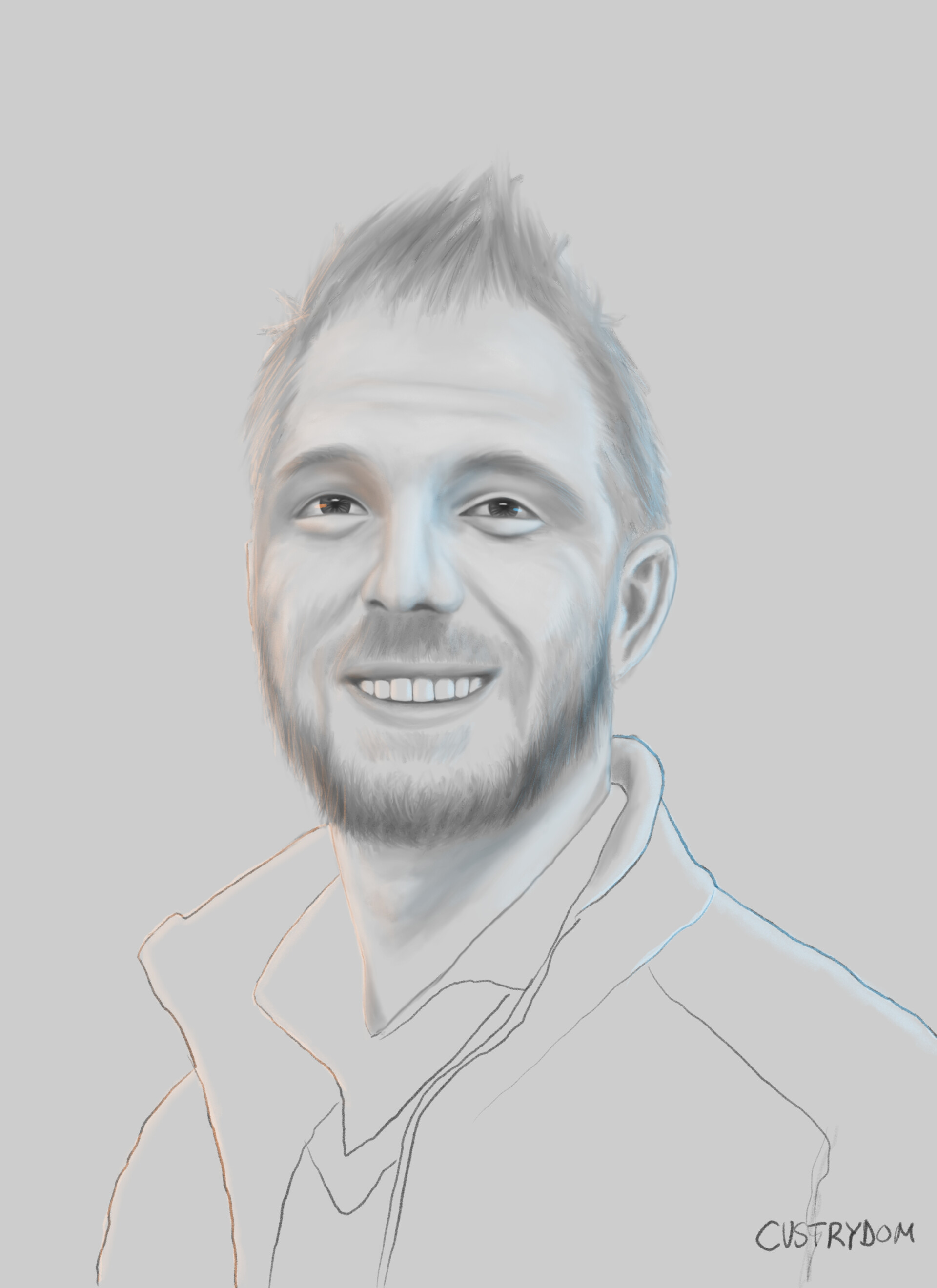 ArtStation - Stylized work colleague sketch #3