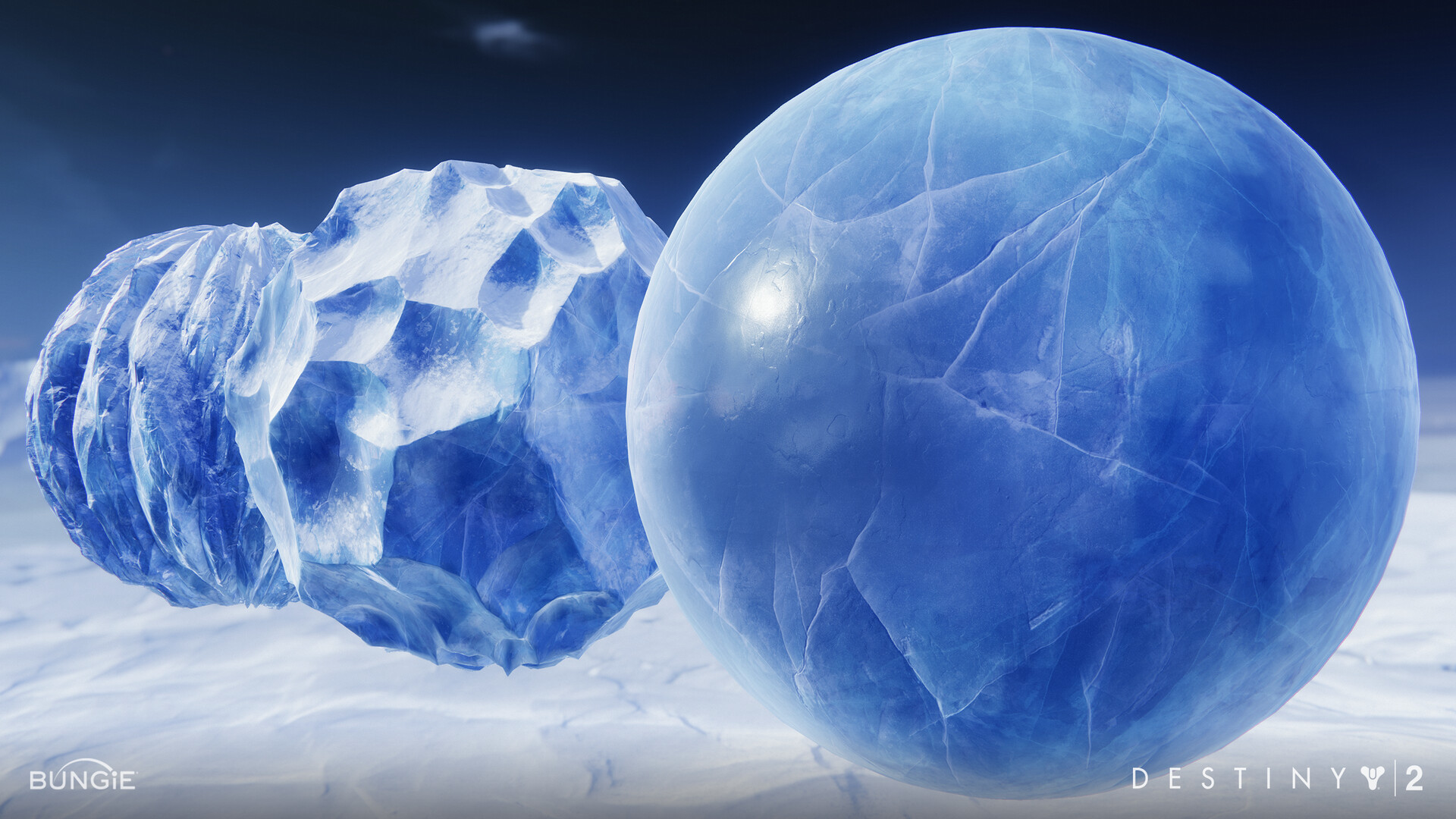 Ethan Scheu - Destiny 2: Beyond Light - Europa Ice Shaders and Props