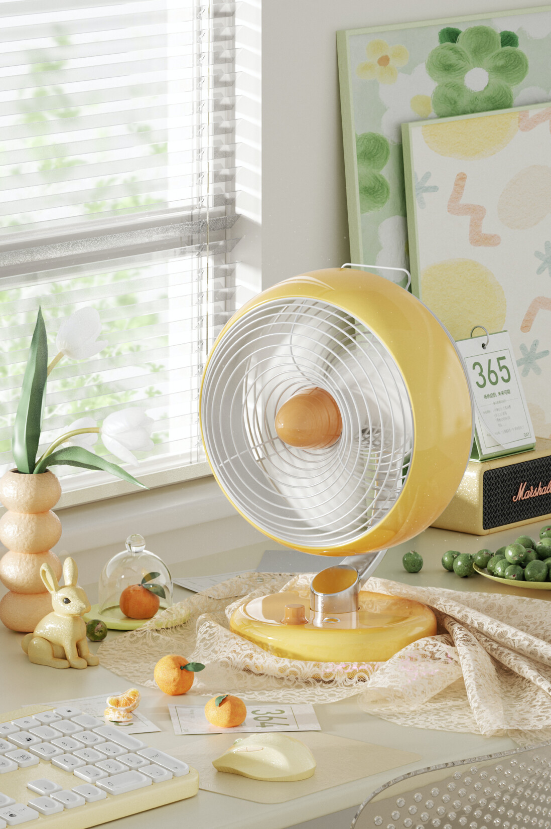 ArtStation - 3D Fan Modeling